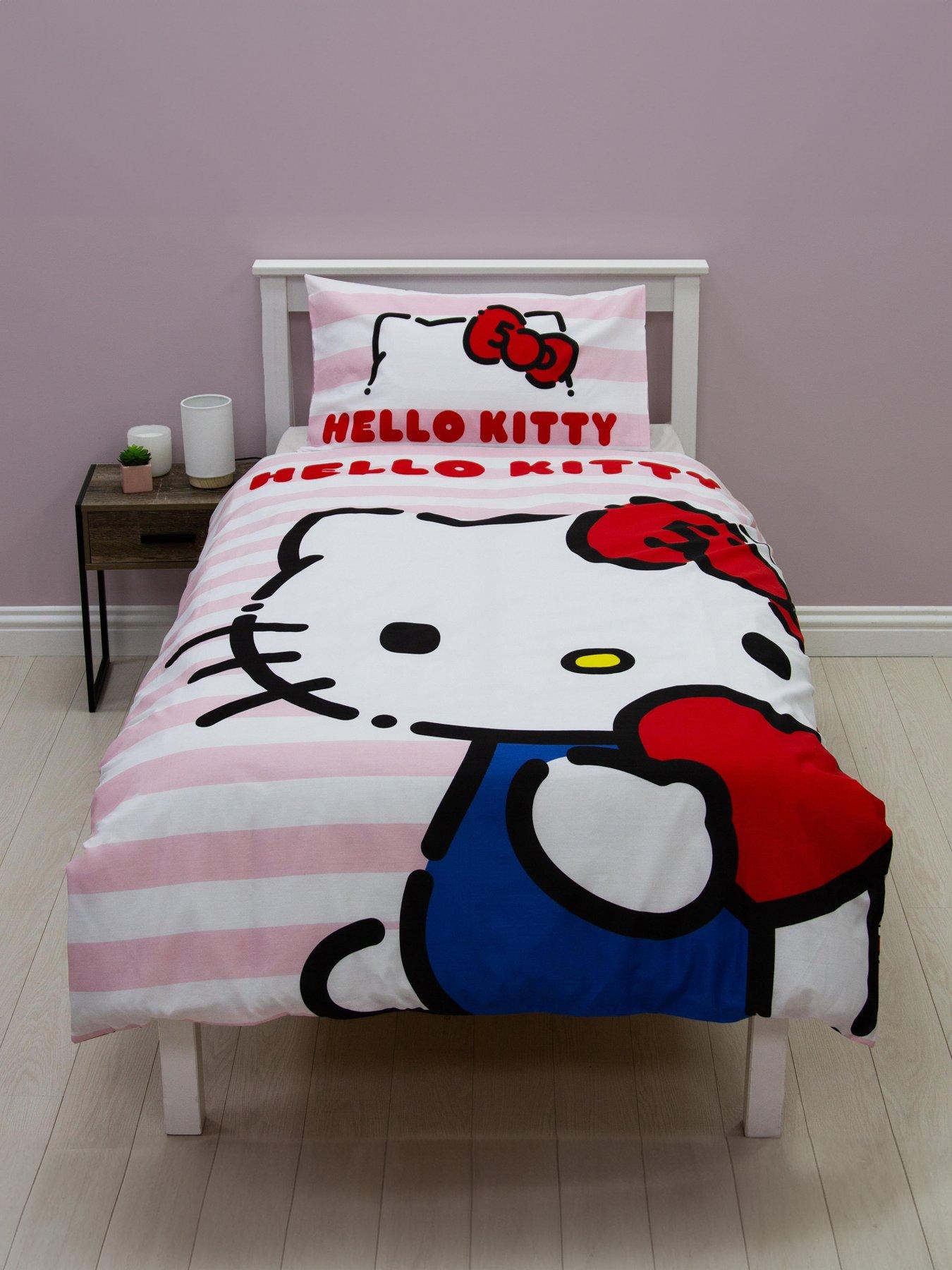 Hello Kitty Panel Duvet Set- Single - Multi | Very