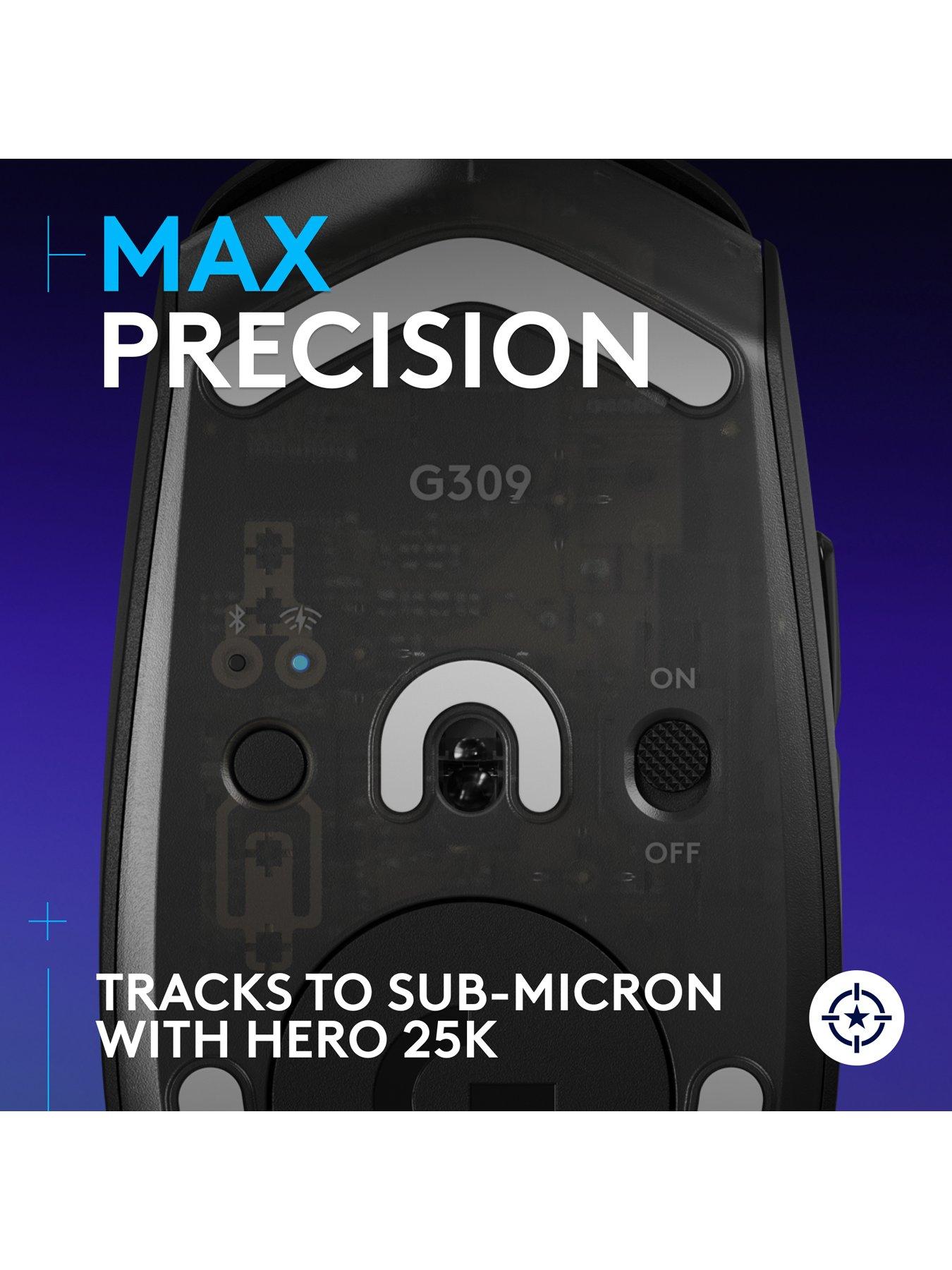 LogitechG G309 LIGHTSPEED Wireless Gaming Mouse - Black | Very