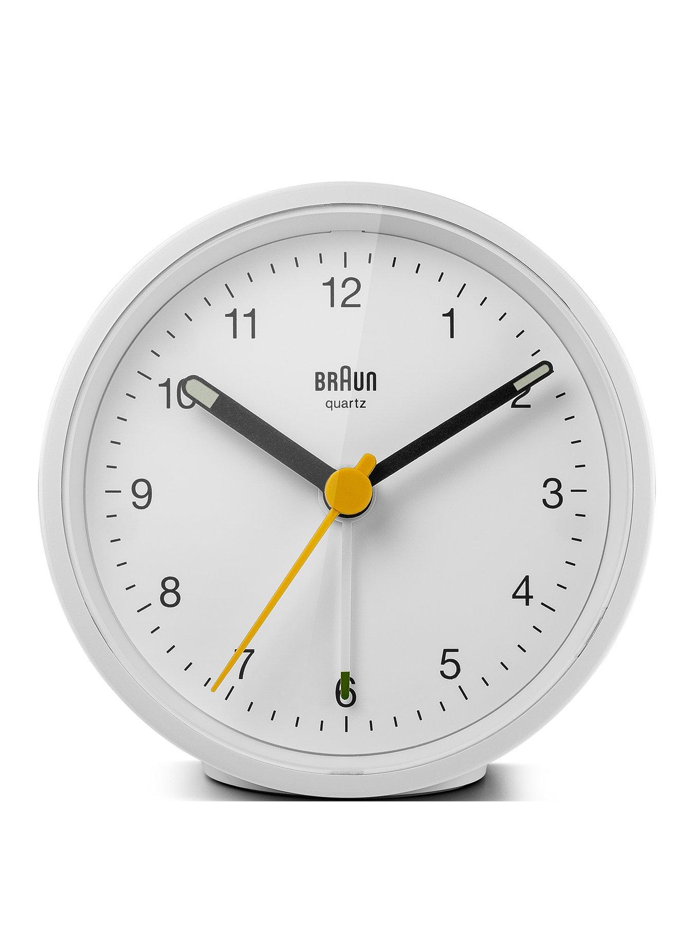 Braun Classic Bedside Analogue Alarm Clock | Very