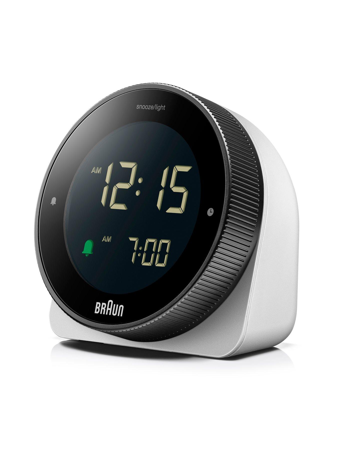 Braun Touch Display Digital Alarm Clock | Very