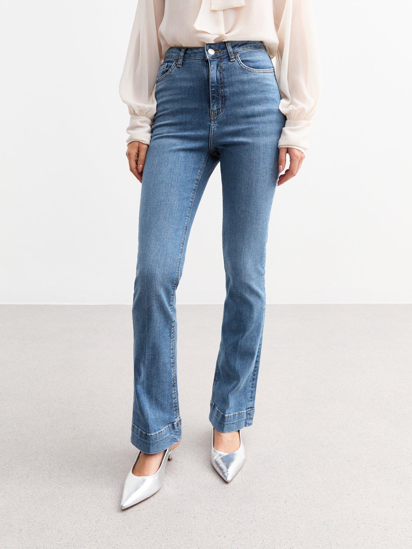 New Look Flared Jeans - Blue | Very