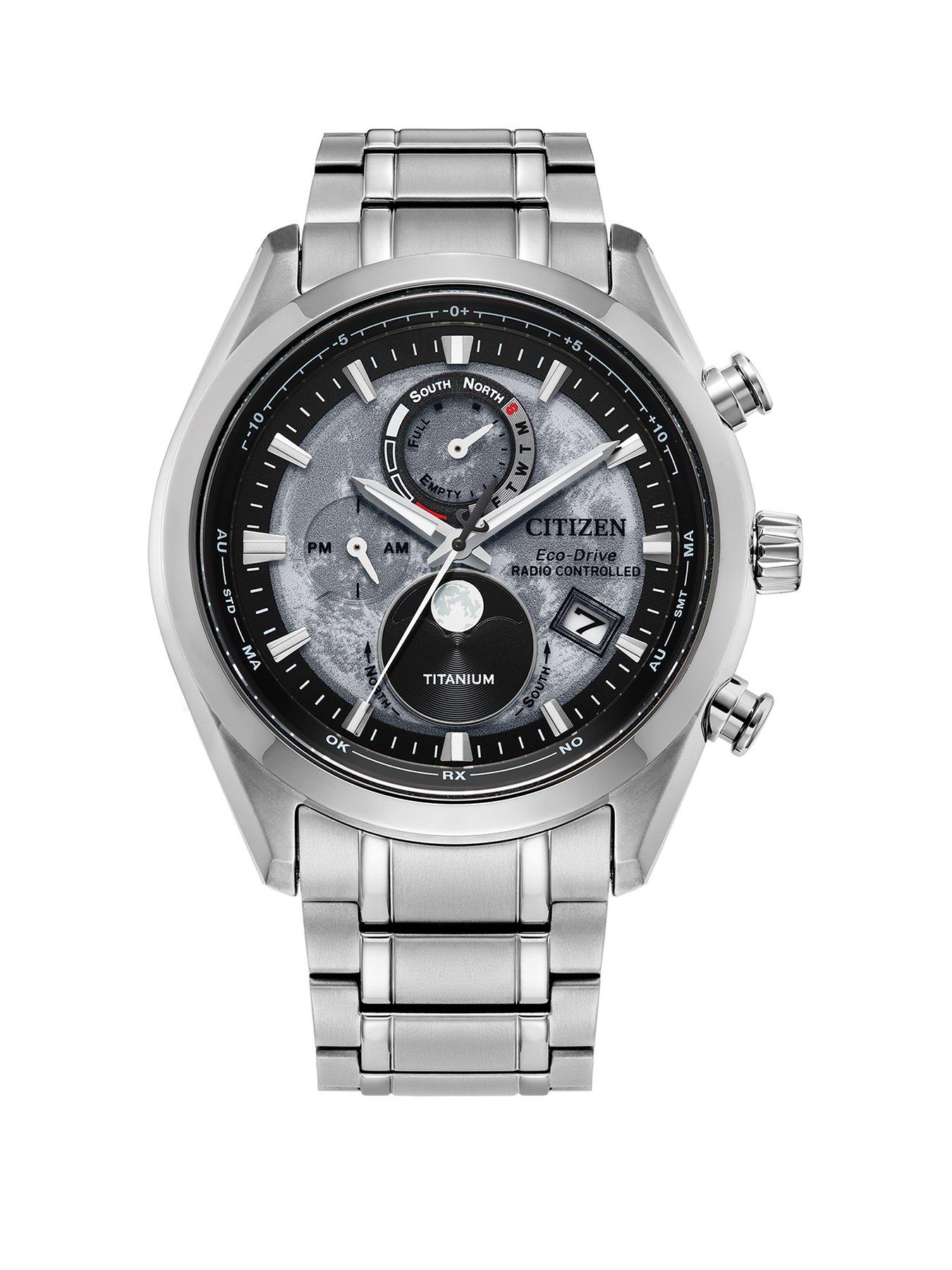 Citizen Tsuki-Yomi Radio-Controlled Moon Phase Watch | Very