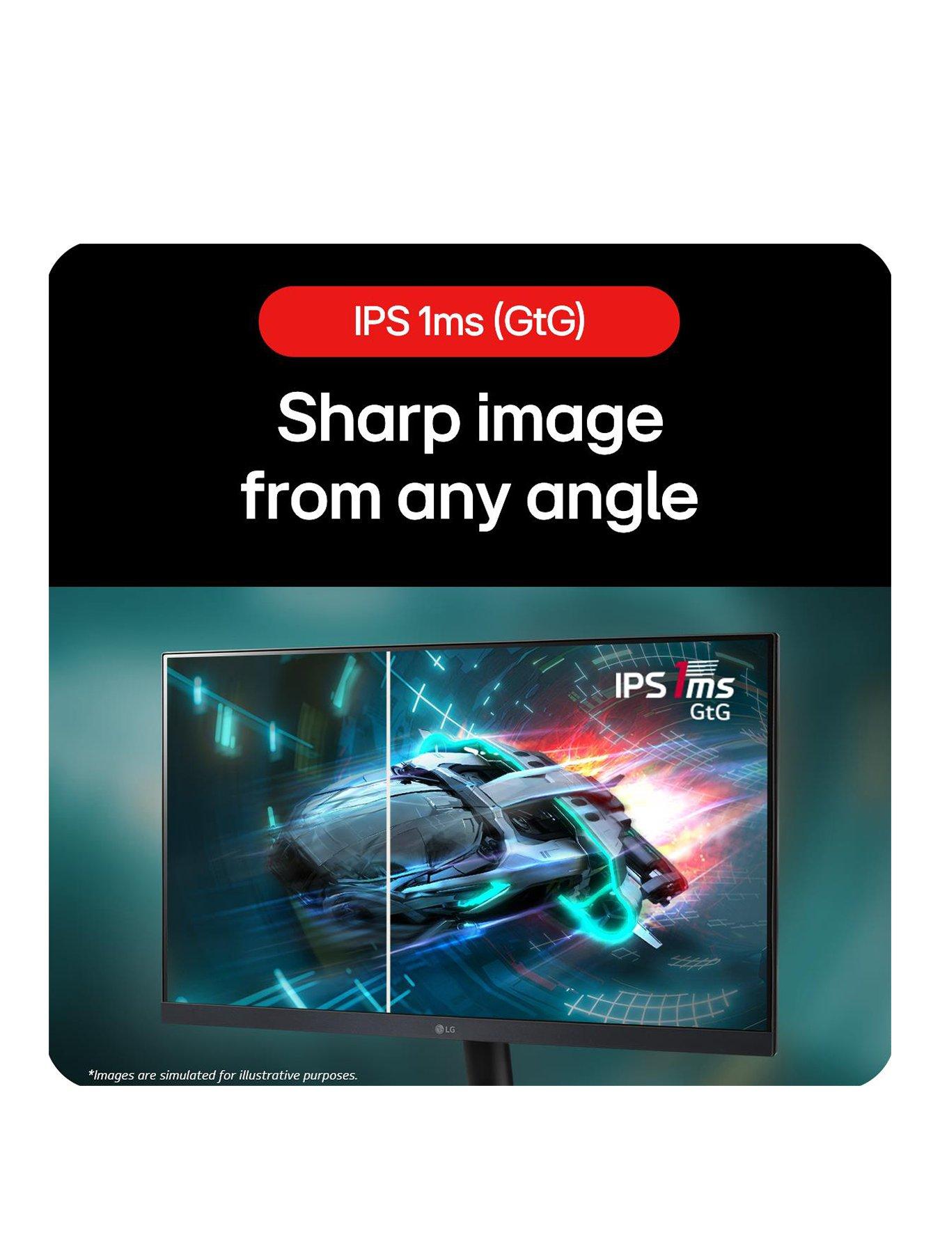 LG 24" UltraGear FHD IPS 1ms 180Hz Gaming Monitor | Very