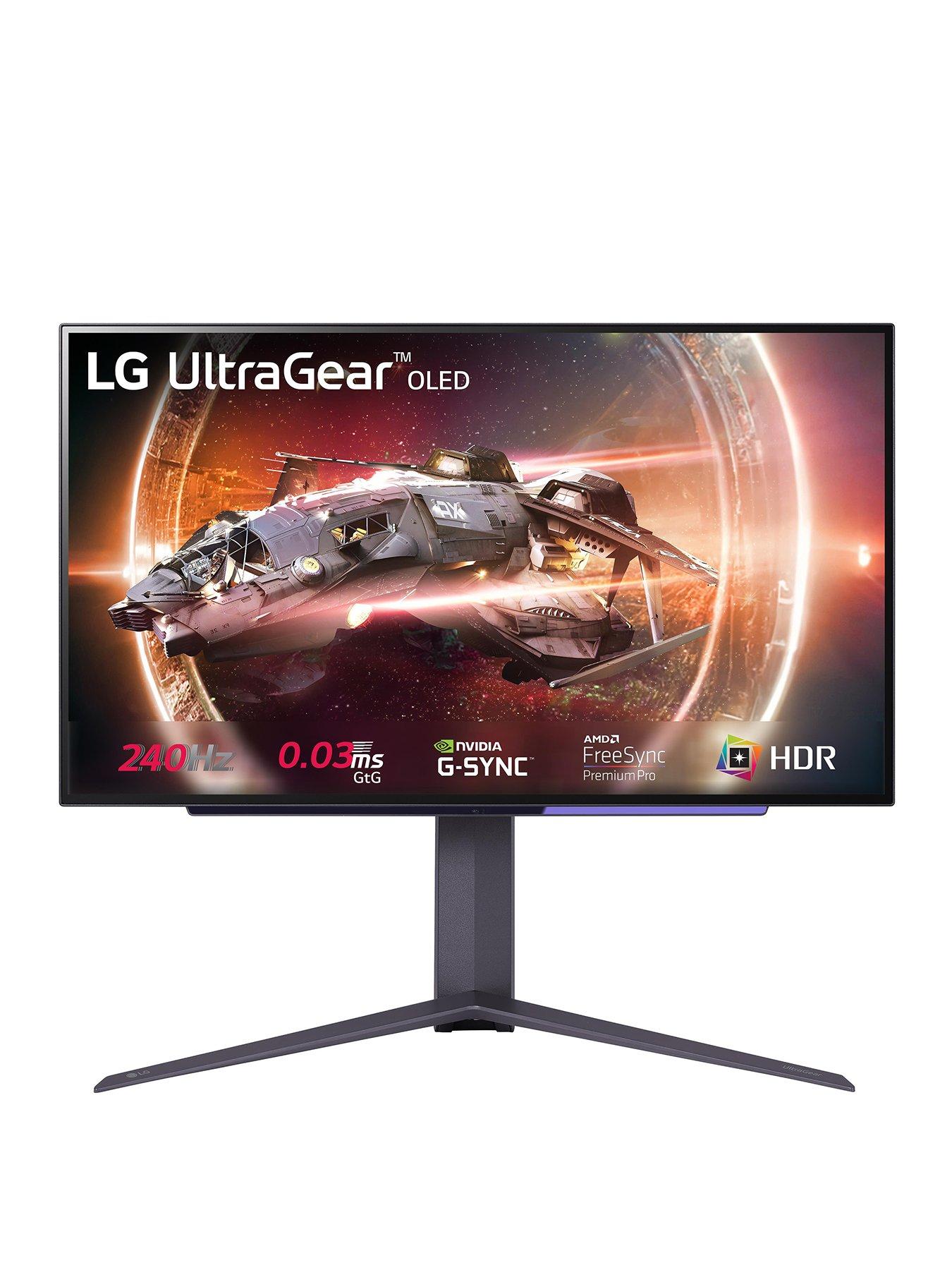 LG 27" UltraGear QHD OLED 240Hz Gaming Monitor | Very