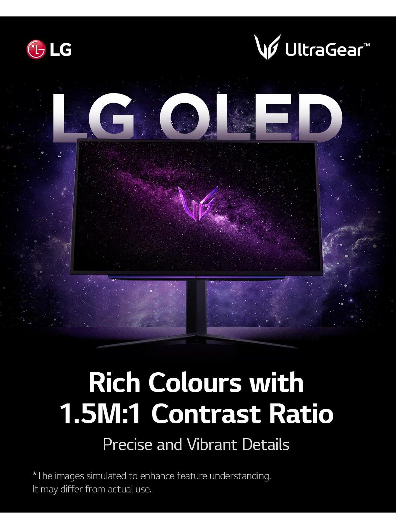 LG 27" UltraGear QHD OLED 240Hz Gaming Monitor | Very