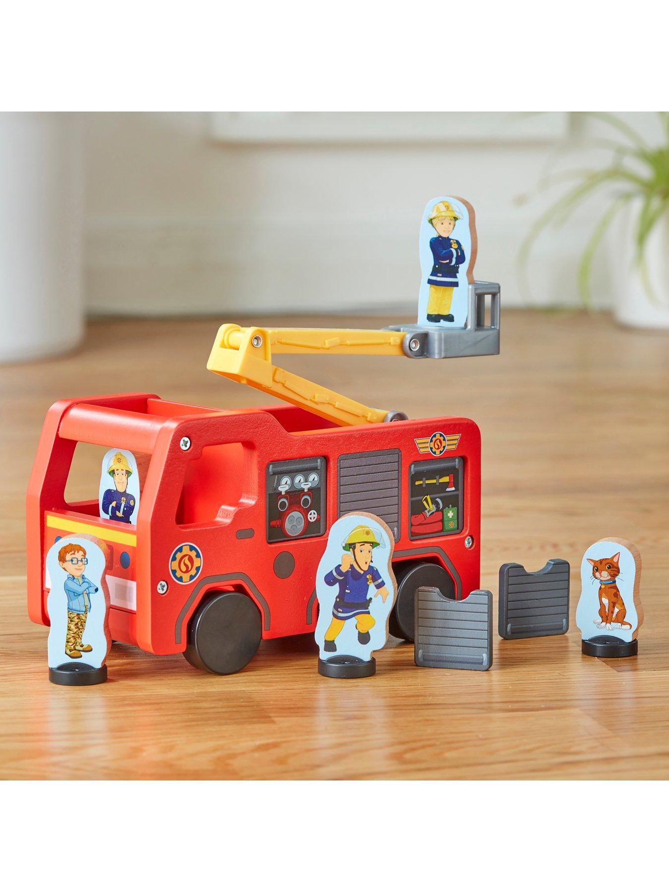 Fireman Sam Jupiter Fire Engine and Figure | Very