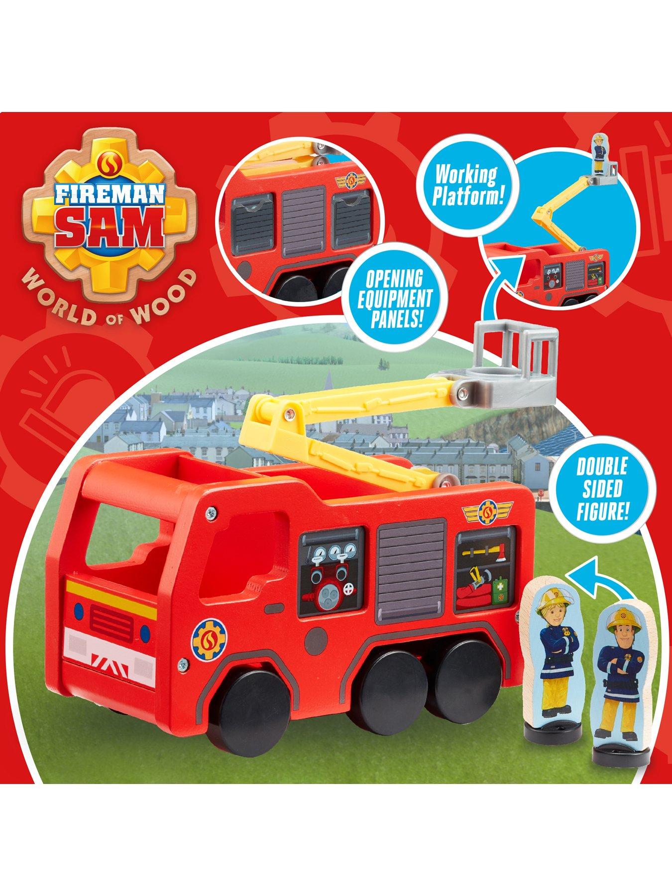 Fireman Sam Jupiter Fire Engine and Figure | Very