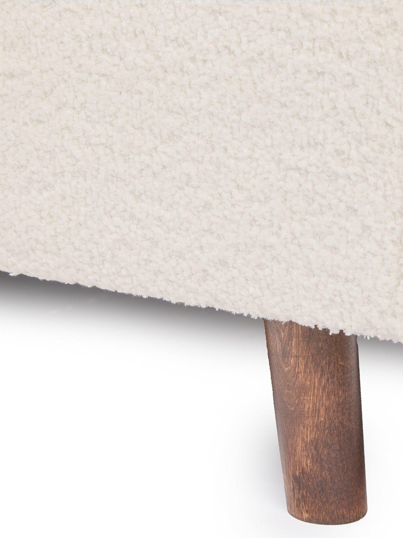 Very Home Rune Fabric Footstool - FSC® Certified | Very