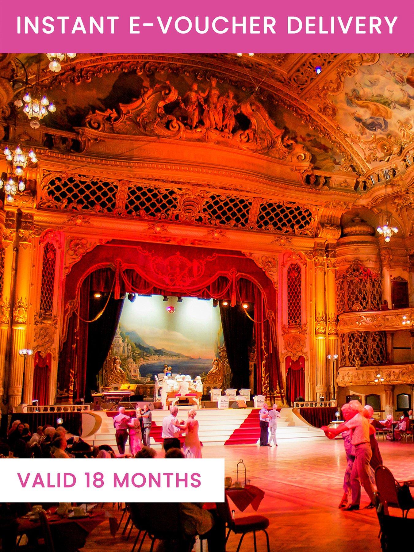 Activity Superstore Entry to Blackpool Tower Ballroom and Afternoon Tea ...