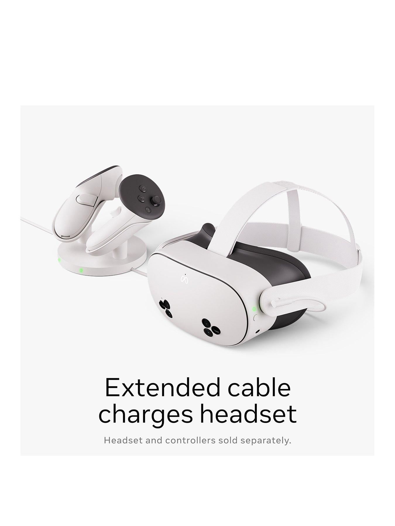 Meta Quest Compact Charging Dock - Works with Meta Quest 3/3S ...