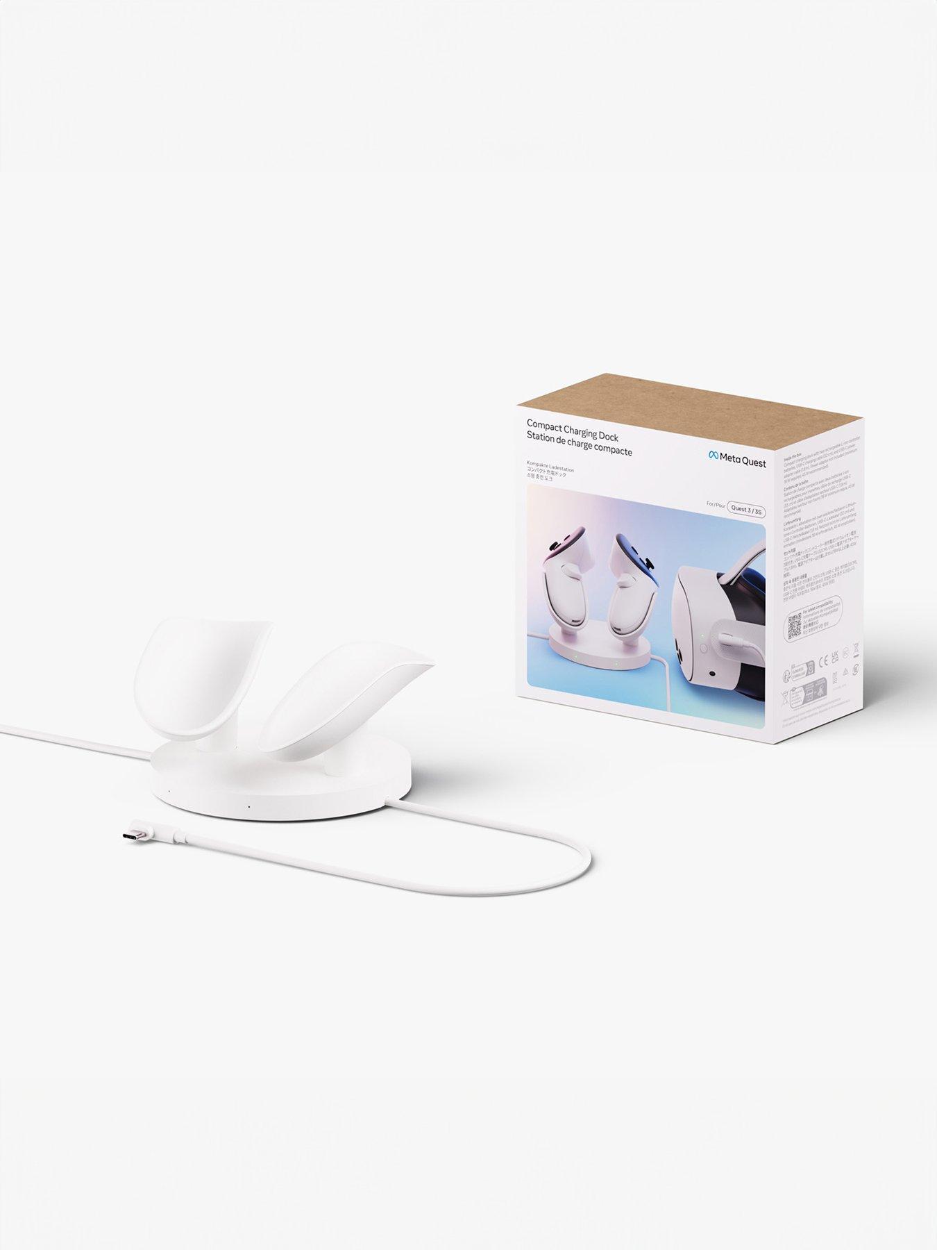 Meta Quest Compact Charging Dock - Works with Meta Quest 3/3S ...