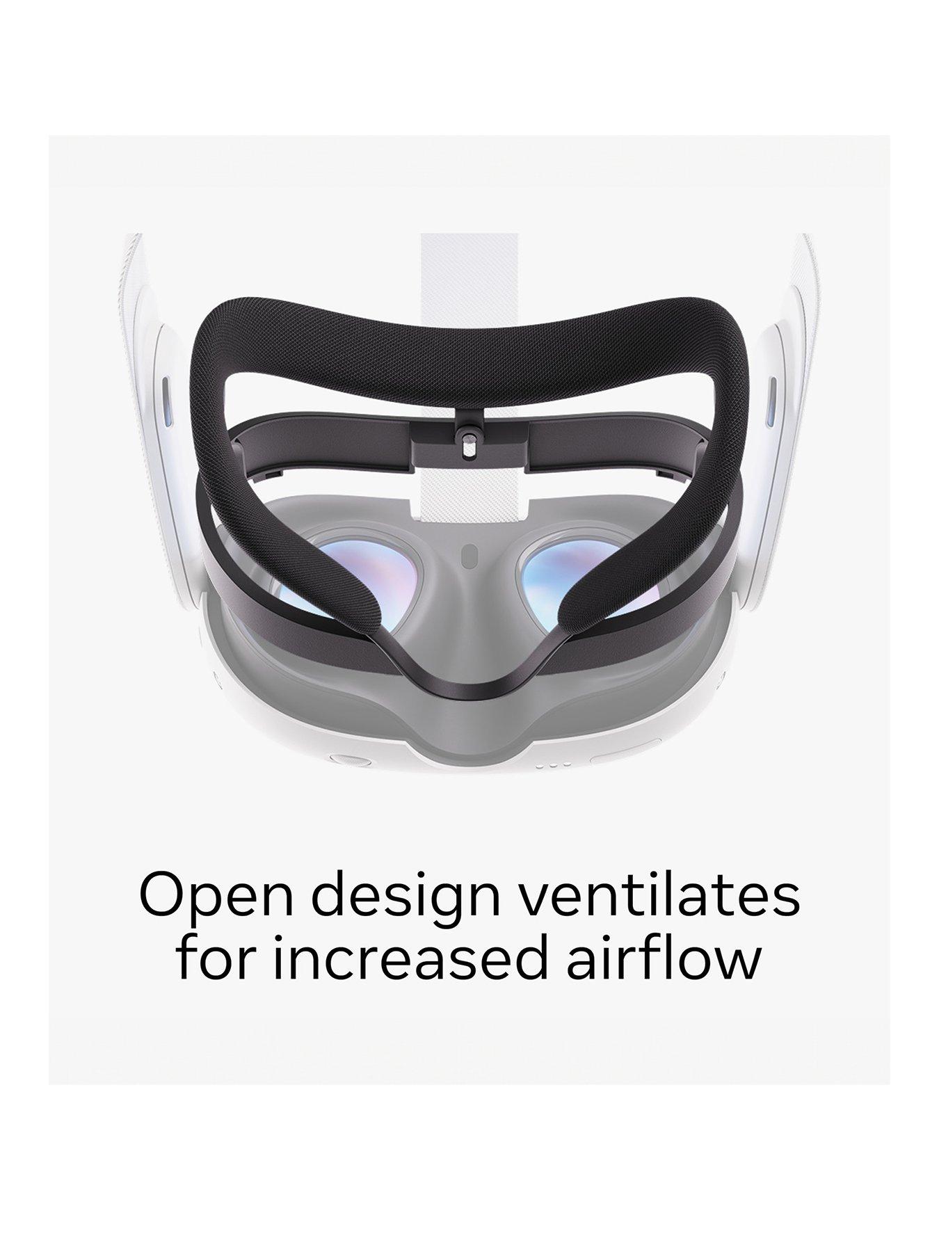 Meta Quest 3 Open Facial Interface - Works with Meta Quest 3 - Keeps ...