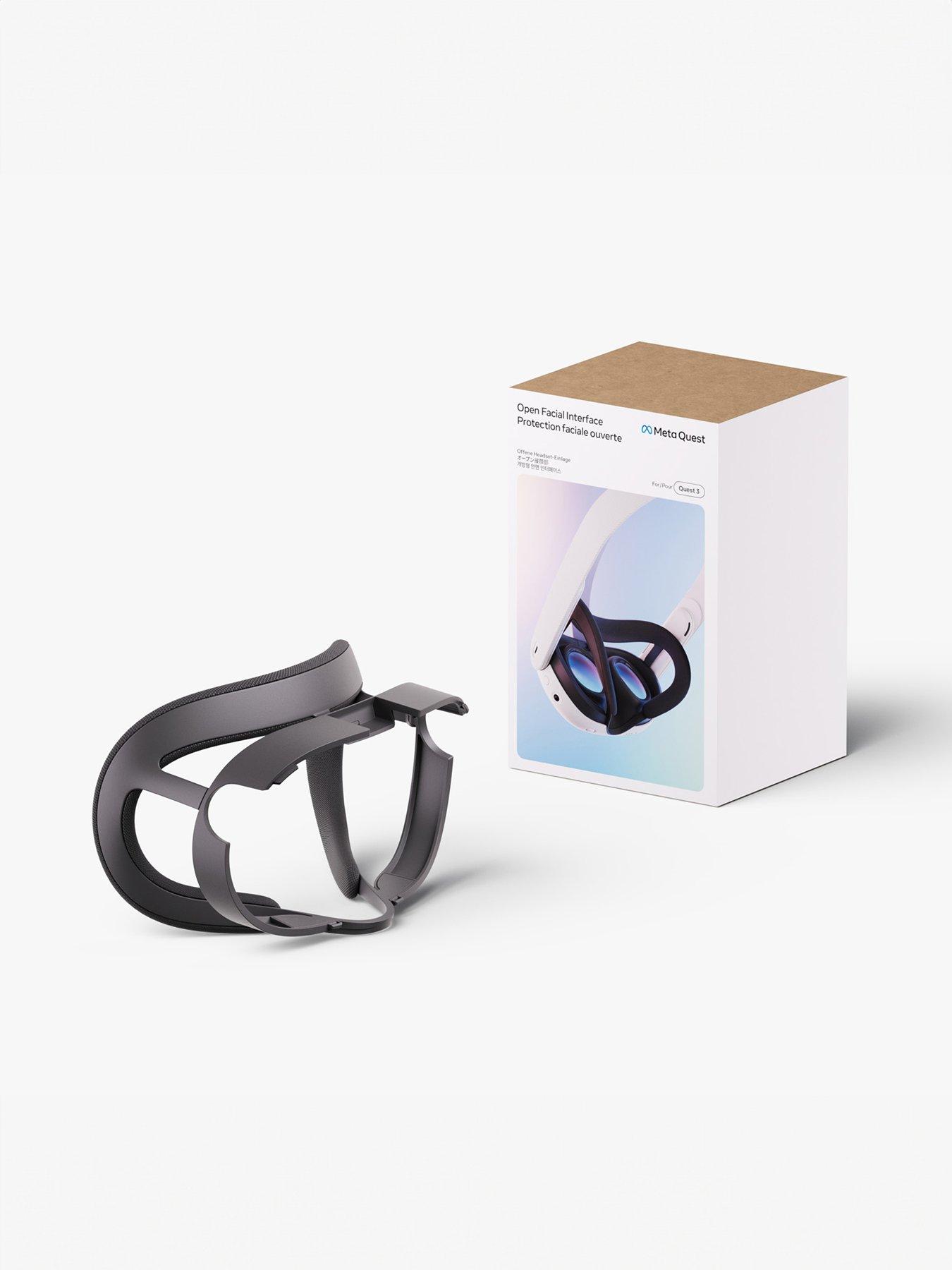 Meta Quest 3 Open Facial Interface - Works with Meta Quest 3 - Keeps ...