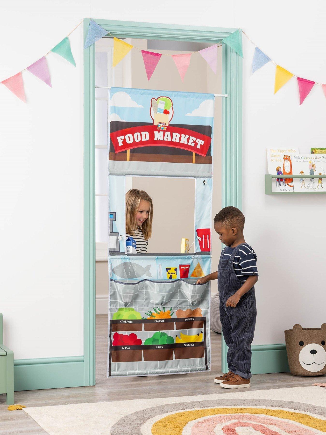 Pretend play groceries store