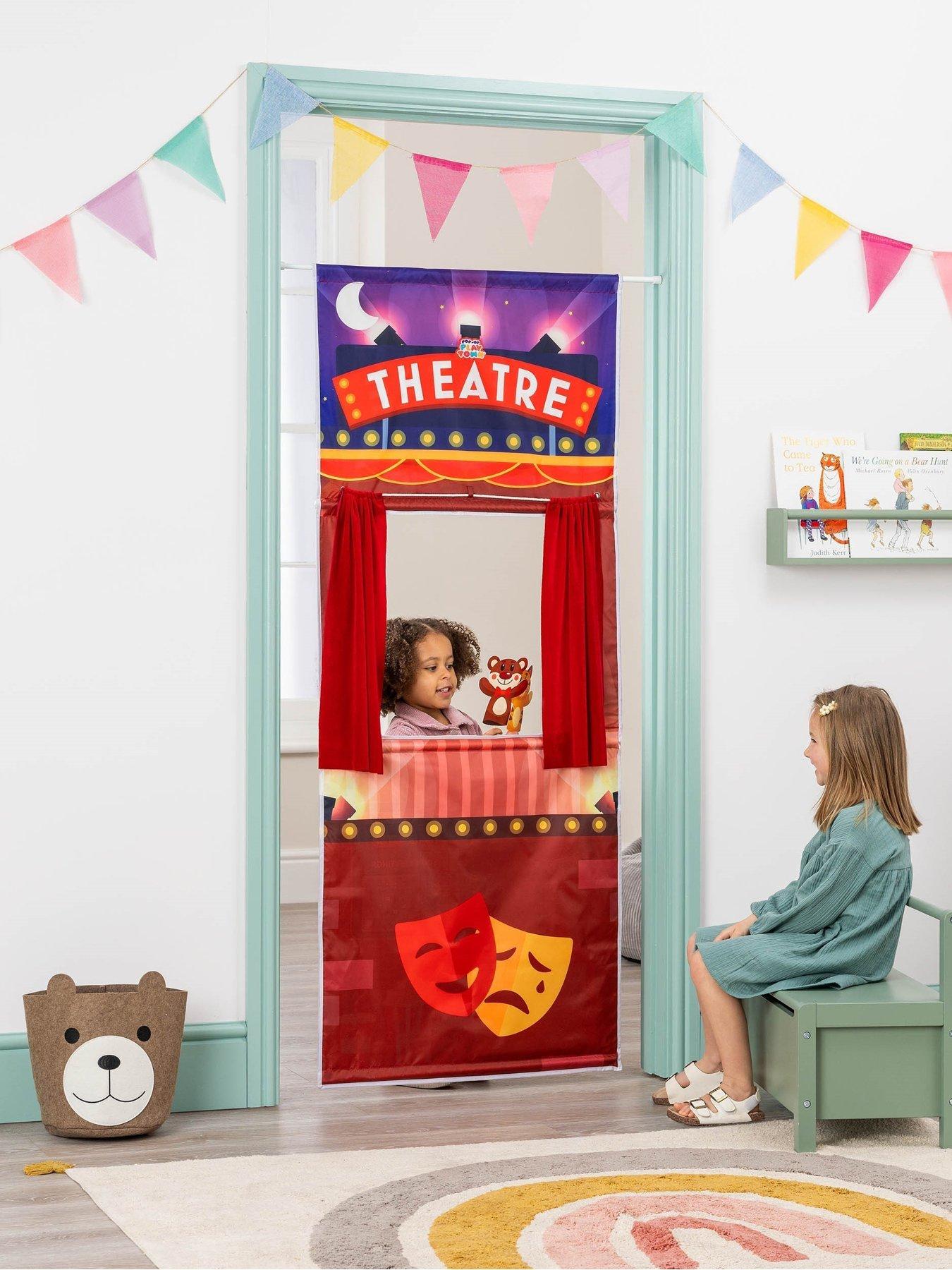 Toyrific Pop-Up Play Town Puppet Theatre | Very