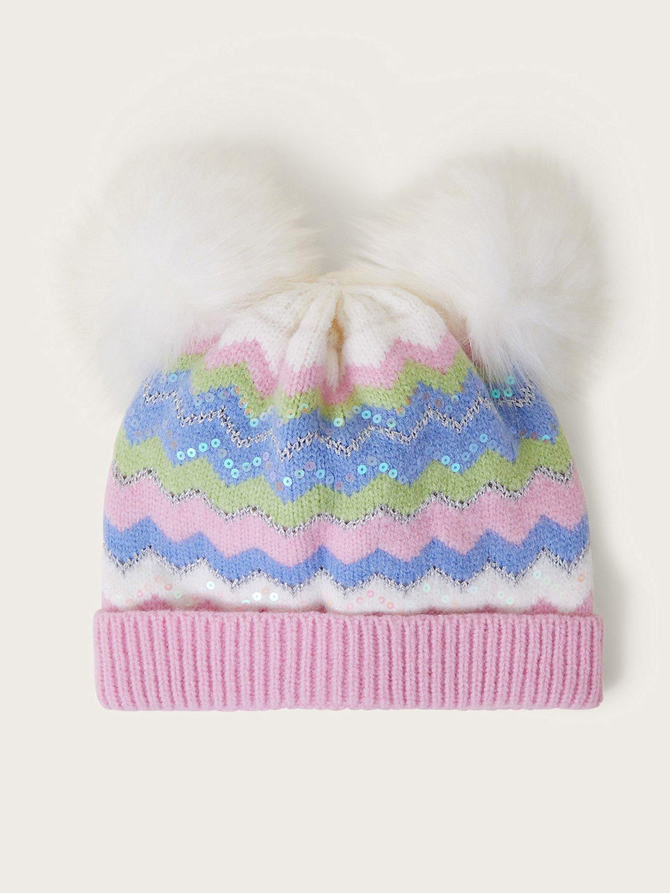 Monsoon Girls Magical Knitted Hat - Multi | Very