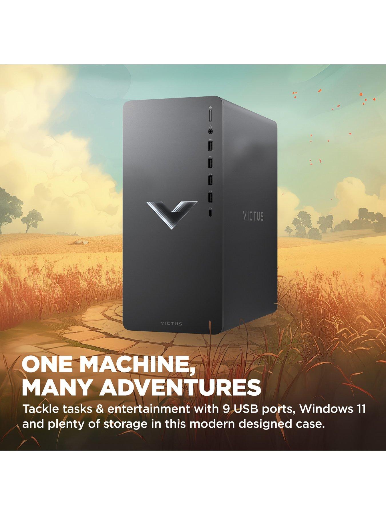 HP Victus 15L Gaming Desktop TG02-2001na - Intel Core i5-14400F, NVIDIA ...