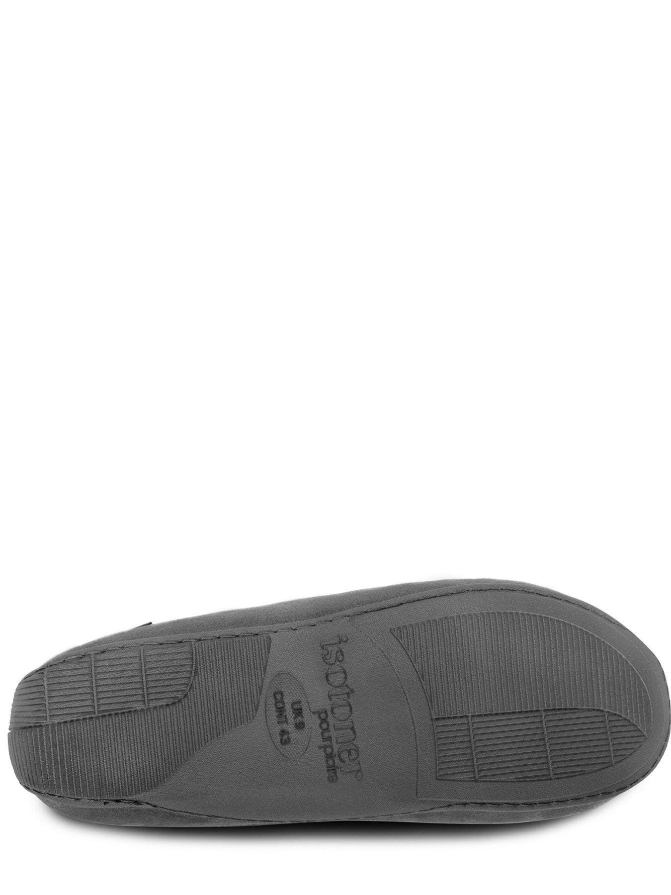 TOTES Isotoner Square Patterned Moccasin Slipper | Very