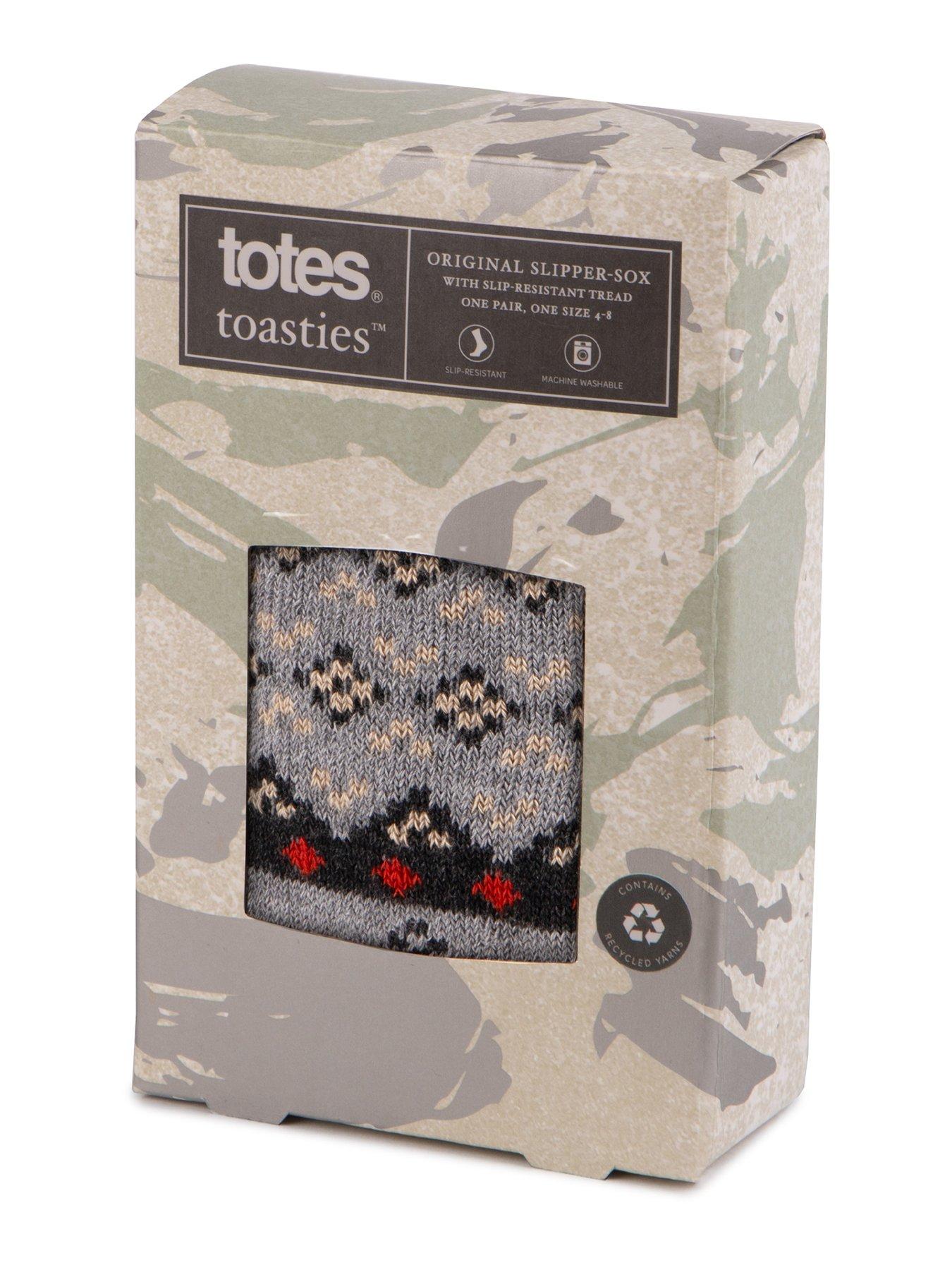 TOTES 1 Pair Original Fairisle Slipper Socks | Very