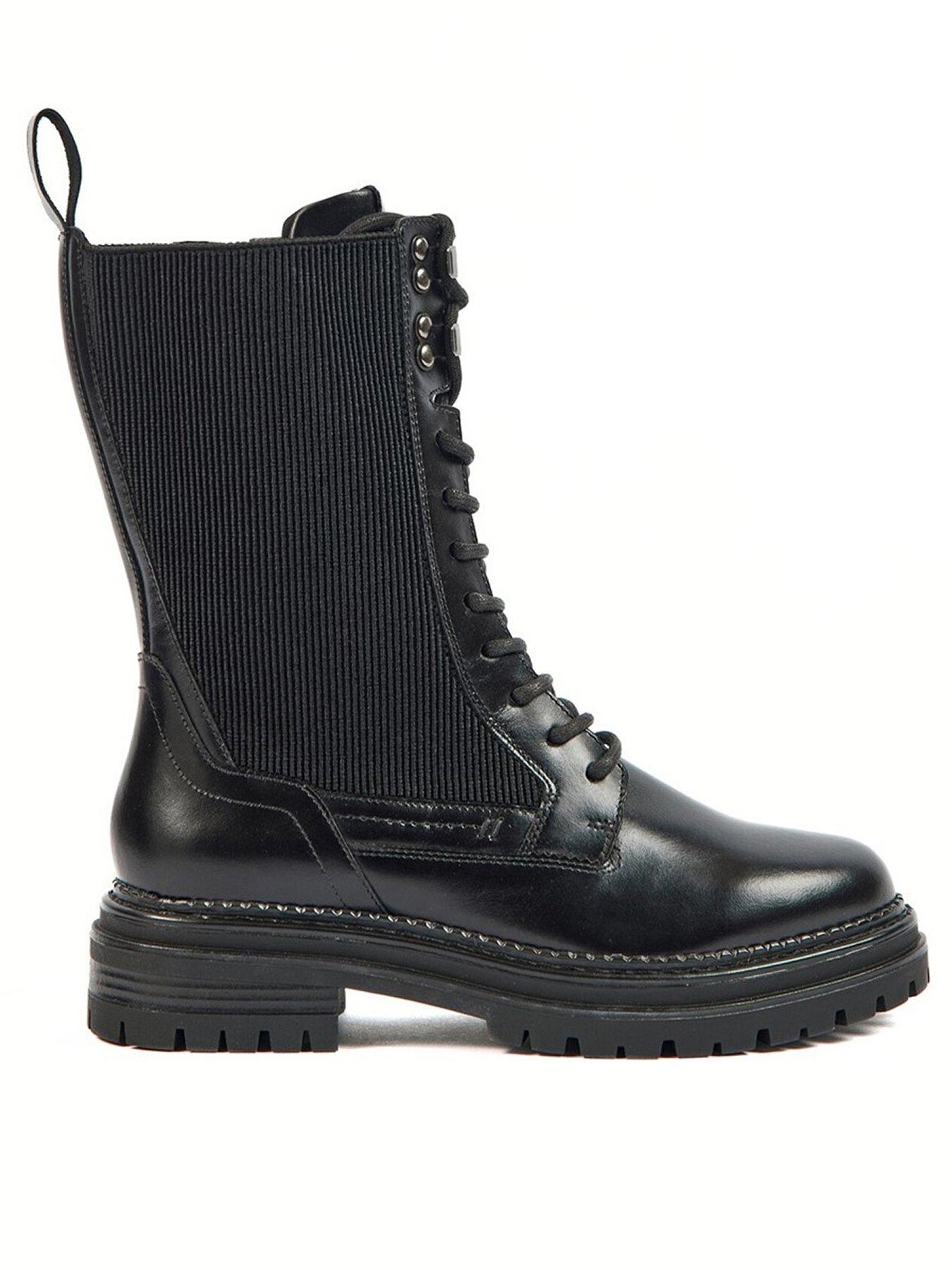 Pod Polly Black Boot | Very.co.uk