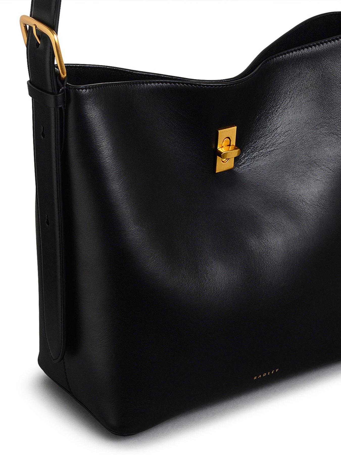 Radley Threadneedle Street Large Open Top Shoulder Bag - Black | Very
