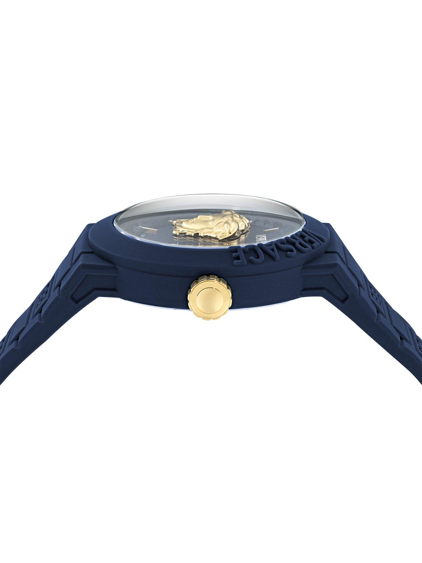 VERSACE V-POP Watch - Navy | Very