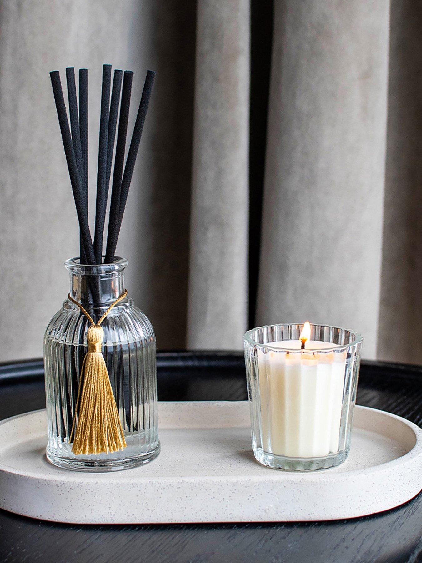 Made by Zen Riad Gift Set 50ml Reed Diffuser & 70g Candle - Agar Oud | Very