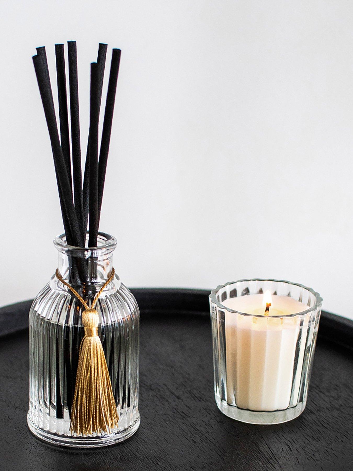 Made by Zen Riad Gift Set 50ml Reed Diffuser & 70g Candle - Agar Oud | Very