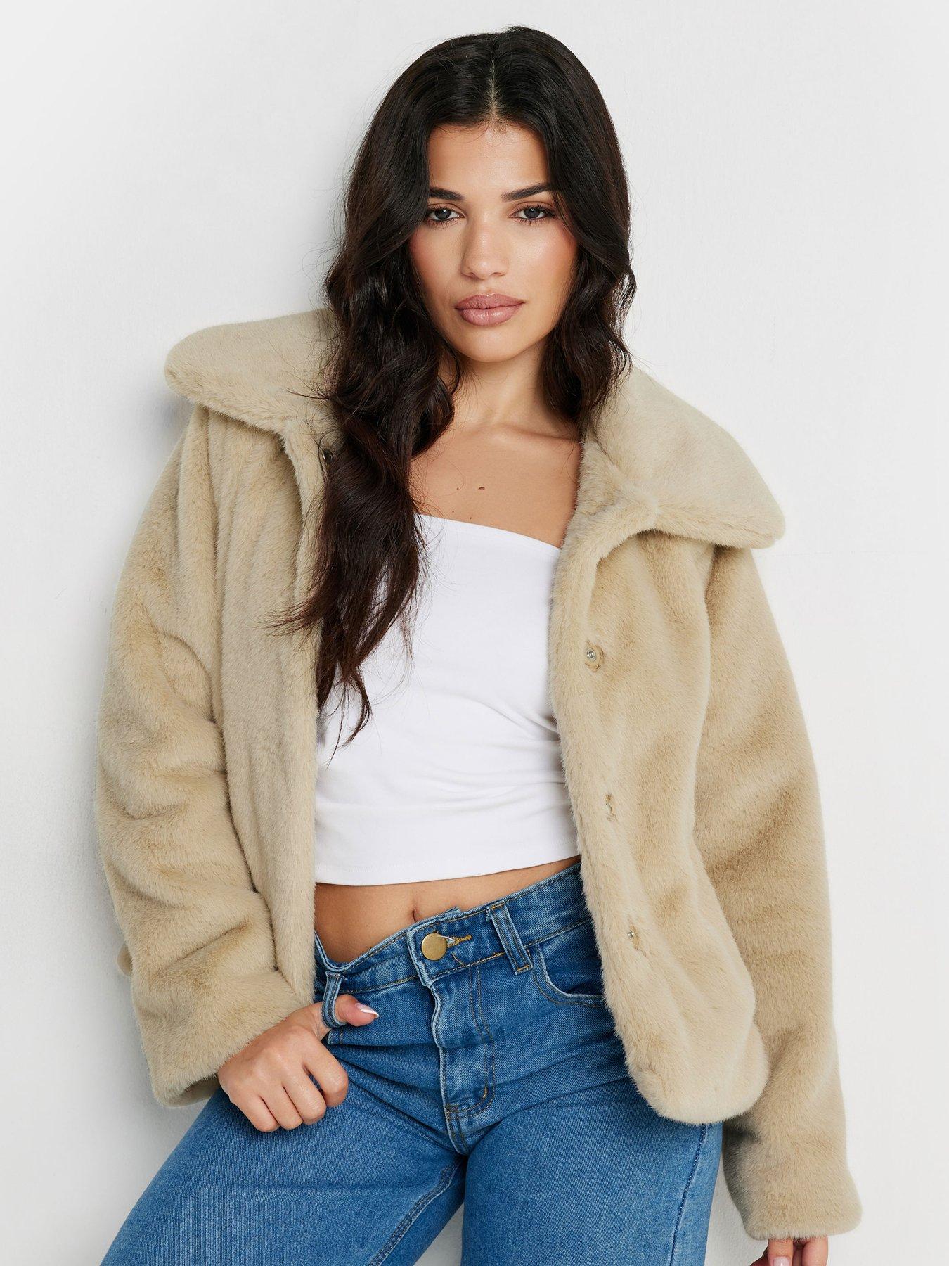 Womens Faux Fur Coats - Very Page 2
