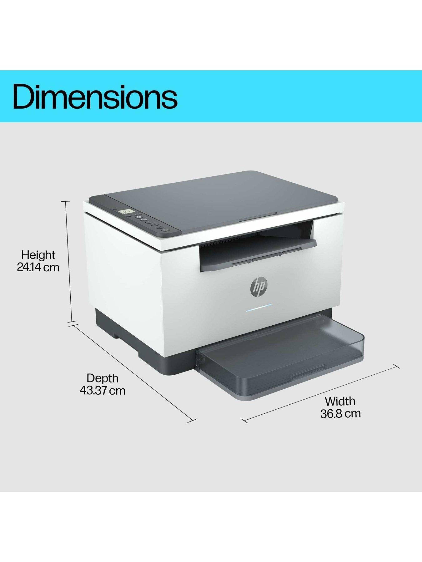 HP LaserJet M234DW Black White Multifunction Wireless Printer Very