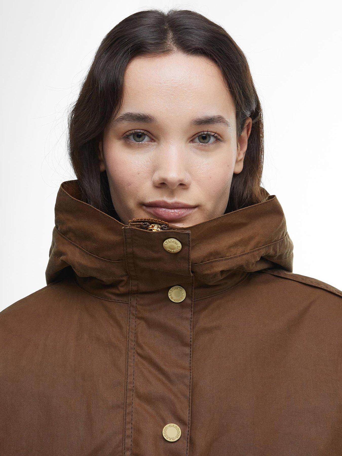 Barbour Inez Wax Jacket - Beige | Very