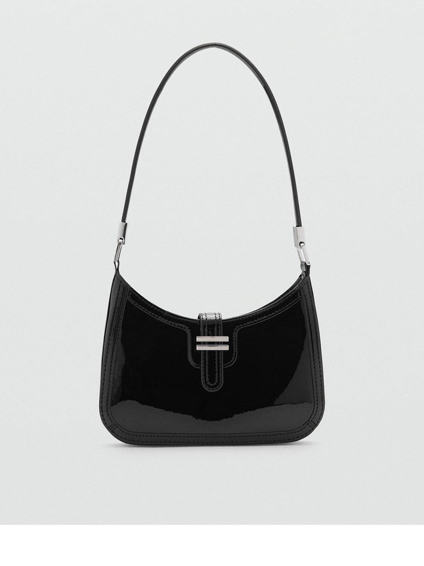 Mango Black Shoulder Bag | Very