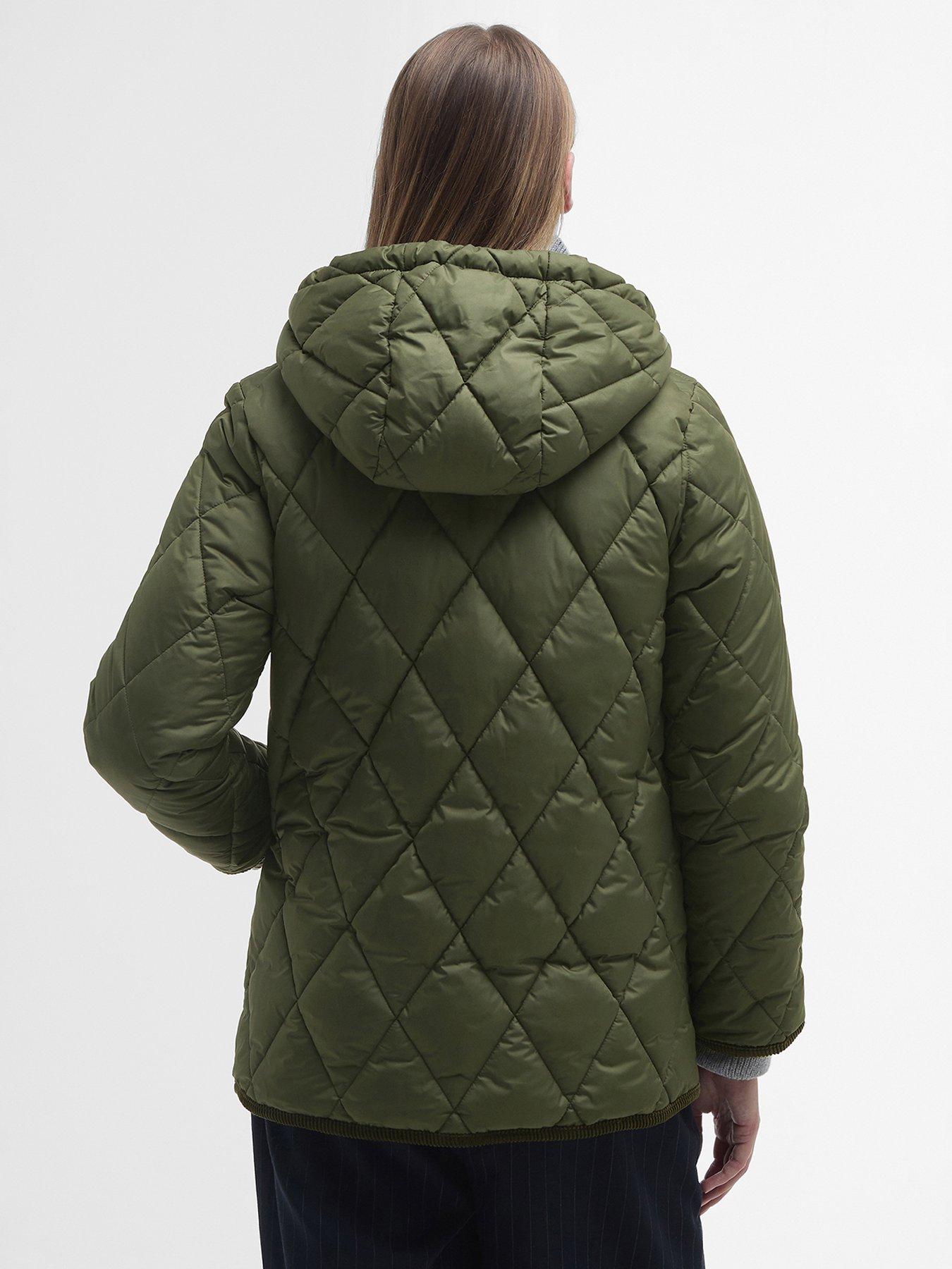 Barbour Erin Quilted Jacket - Green | Very