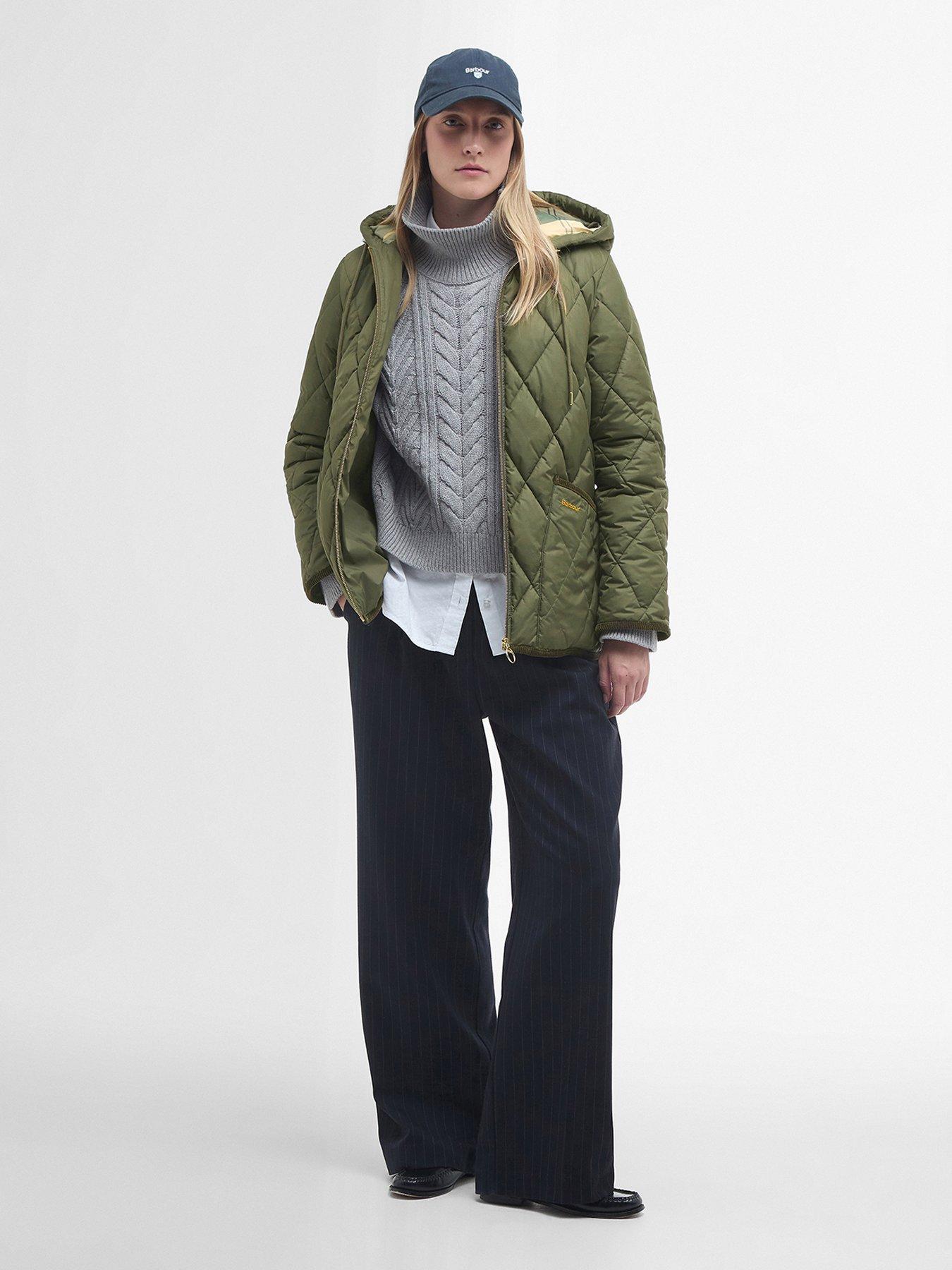 Barbour Erin Quilted Jacket - Green | Very