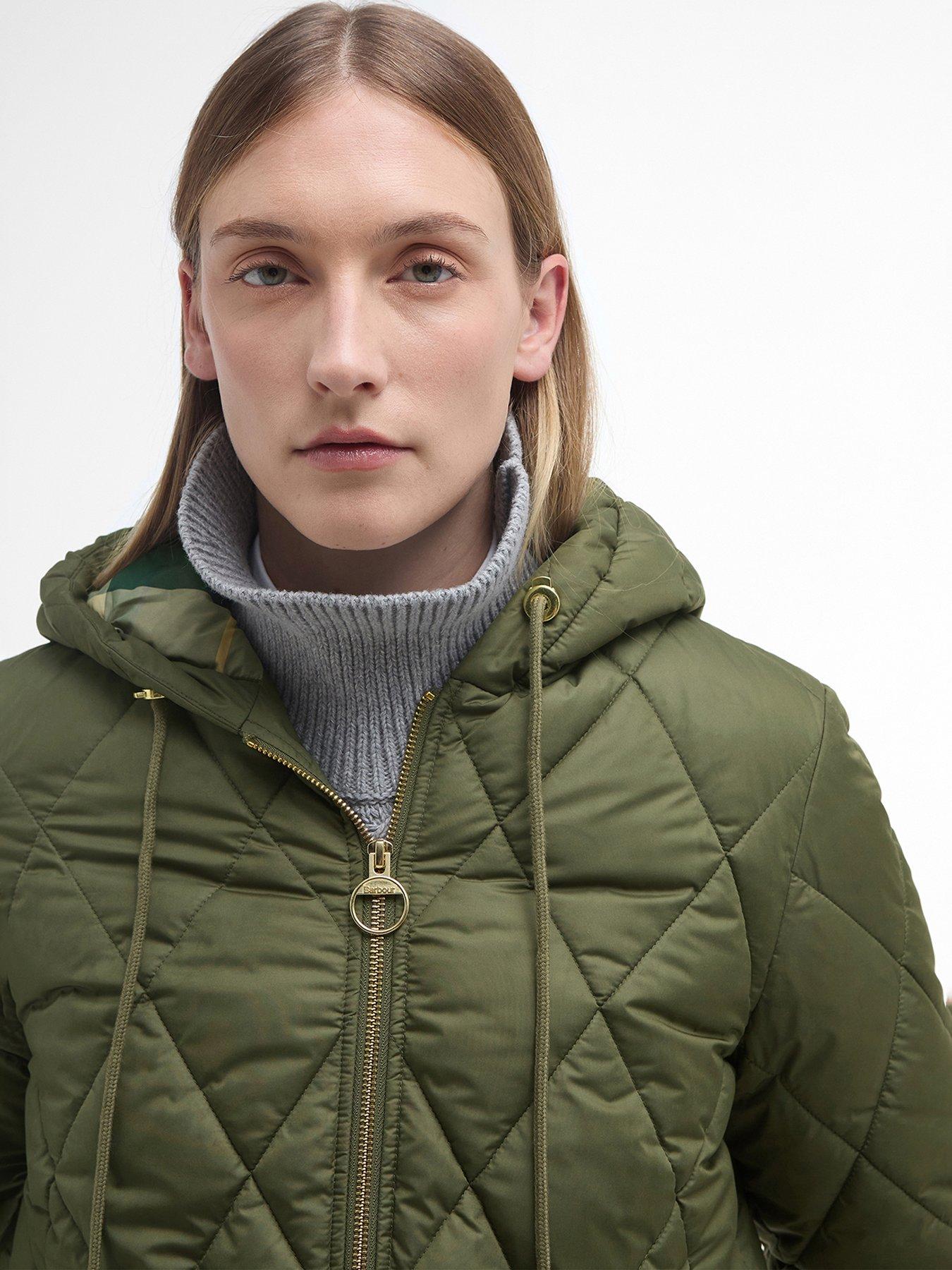 Barbour Erin Quilted Jacket - Green | Very