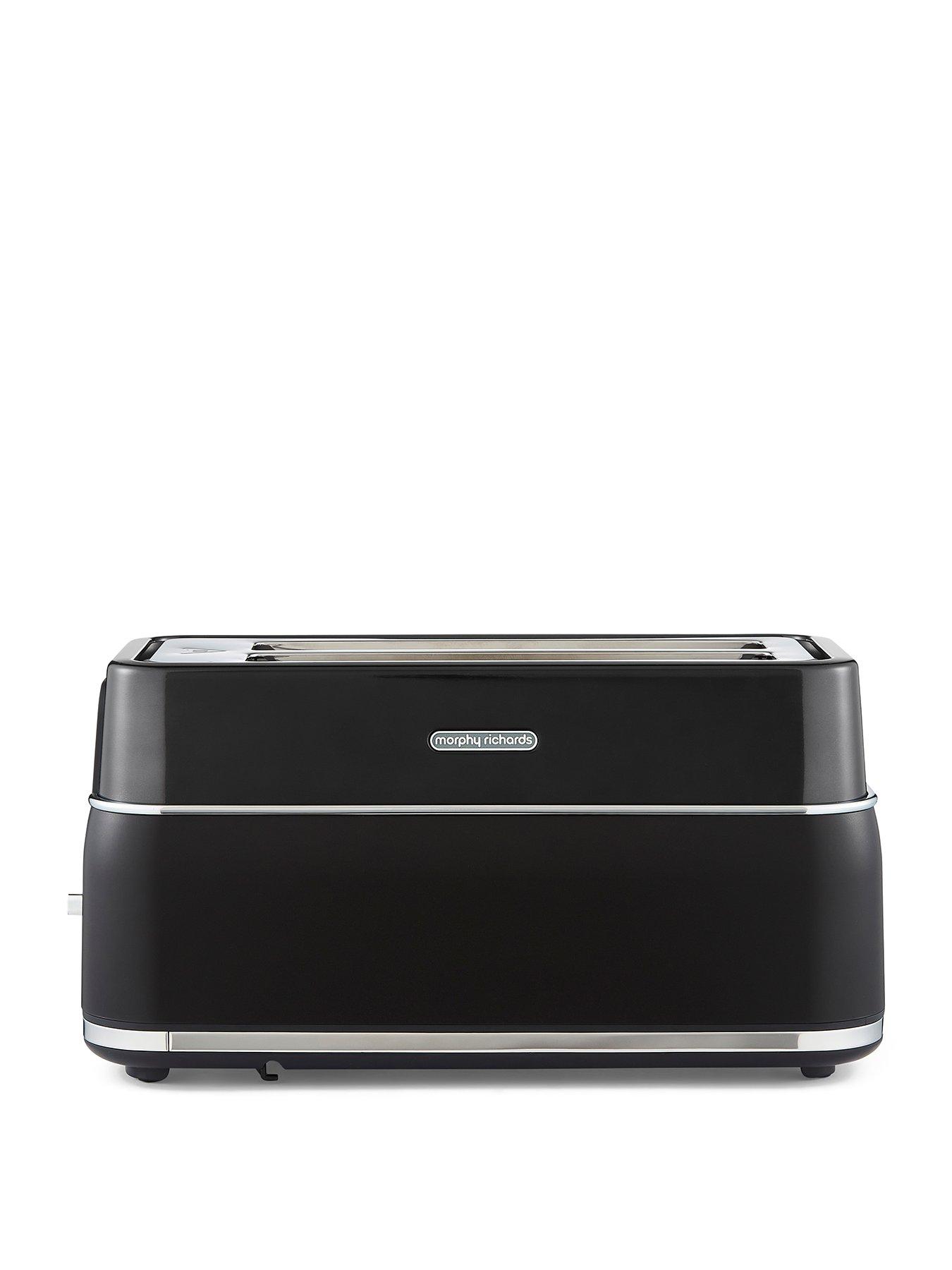 Morphy Richards Signature Black 4 Slice Toaster | Very