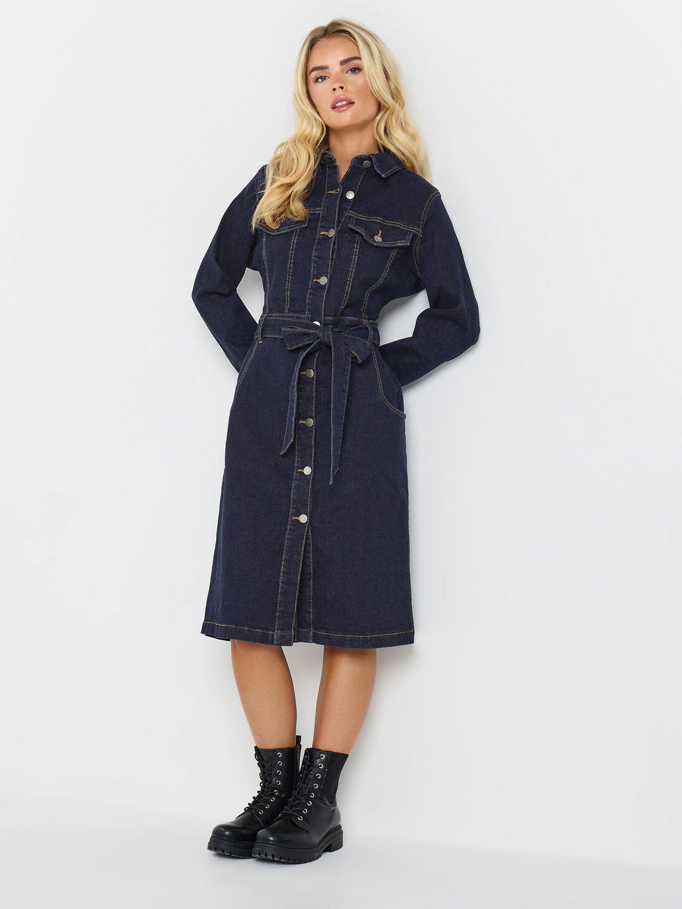 Women | Petite | Denim Dresses | Very