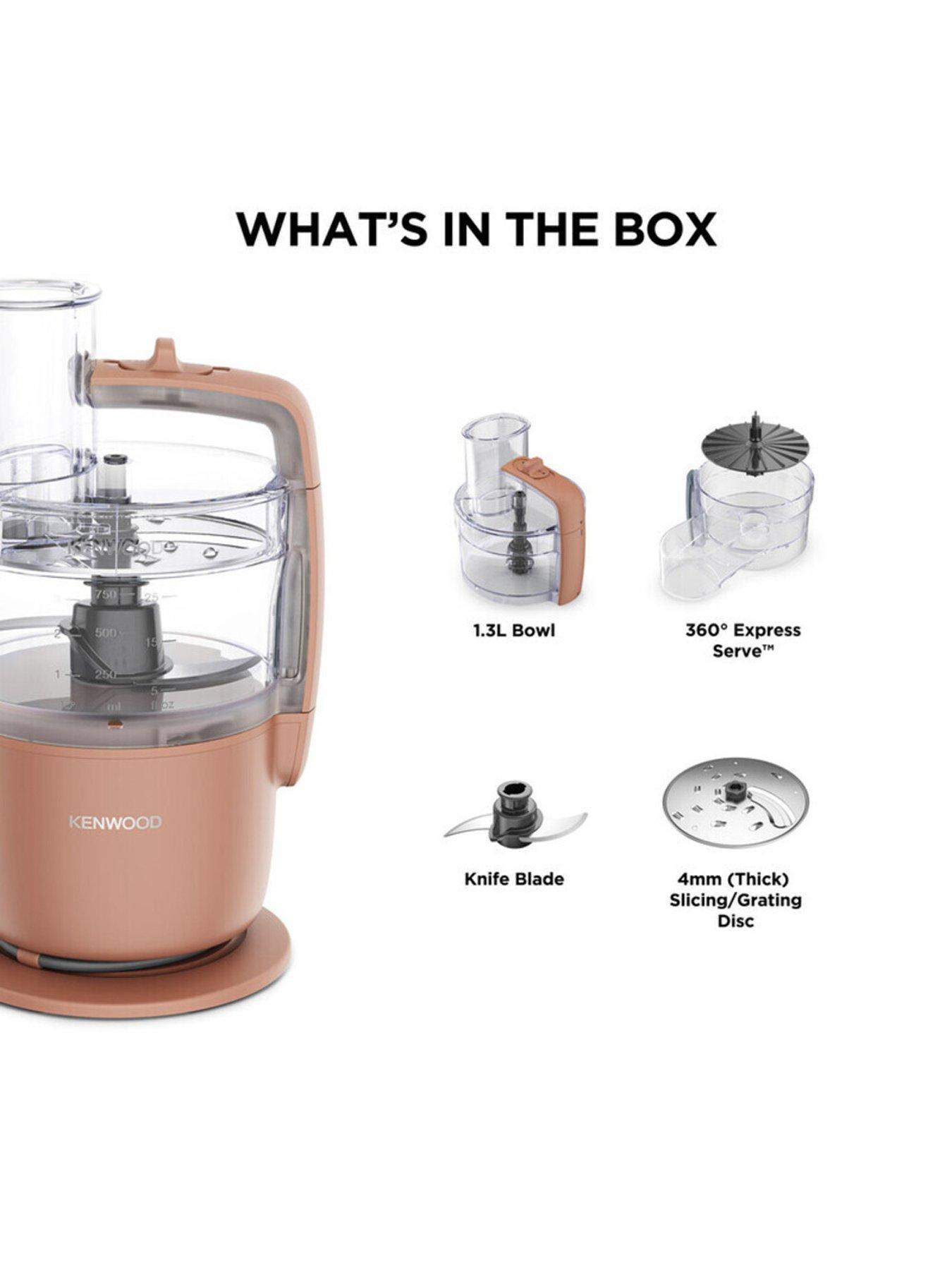 Kenwood MultiPro Go Compact Food Processor - Red Clay | Very