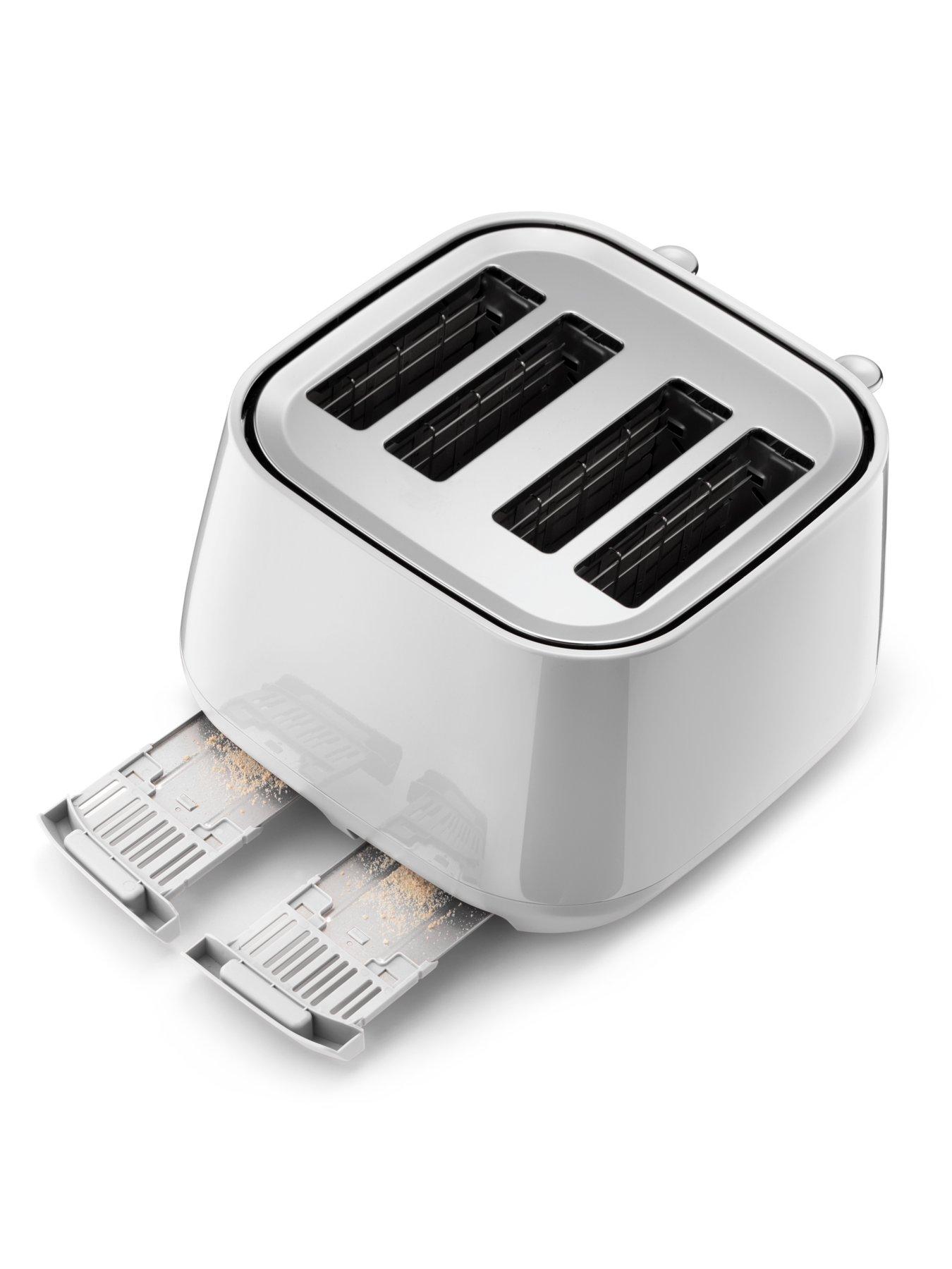 DeLonghi Eclettica 4-Slice Toaster - White | Very