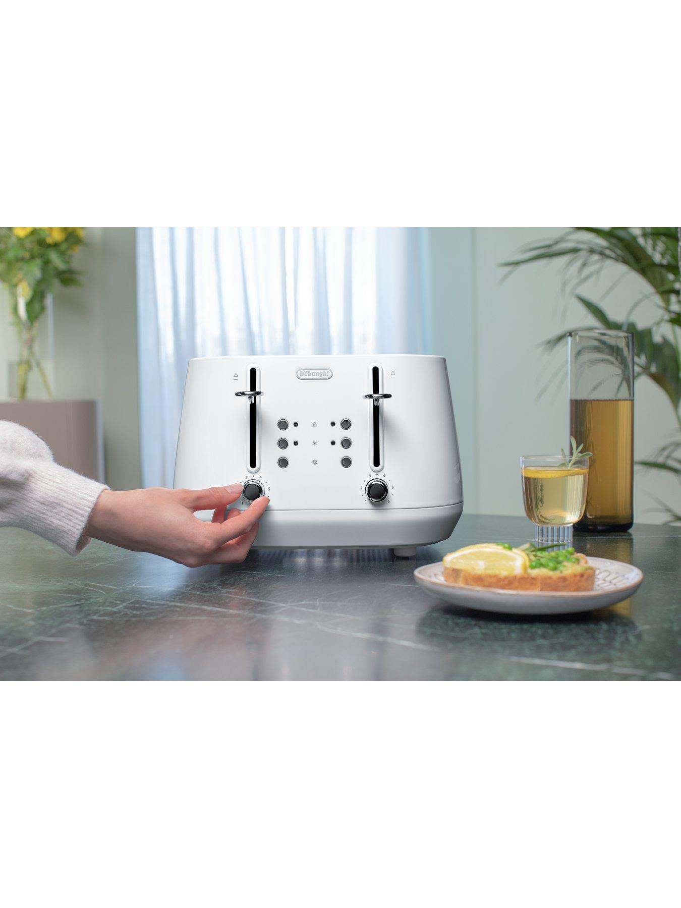 DeLonghi Eclettica 4-Slice Toaster - White | Very