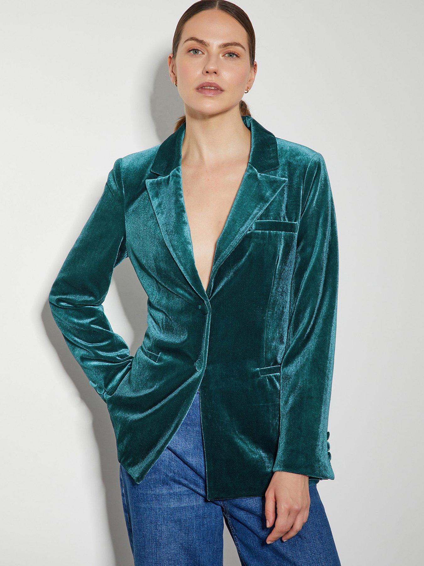 Monsoon Vicky Jacket - Peacock | Very