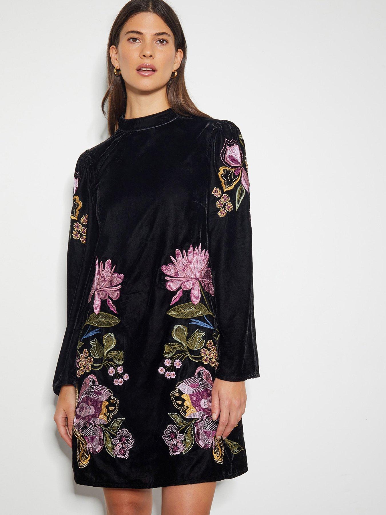 Monsoon Freya Tunic - Black | Very