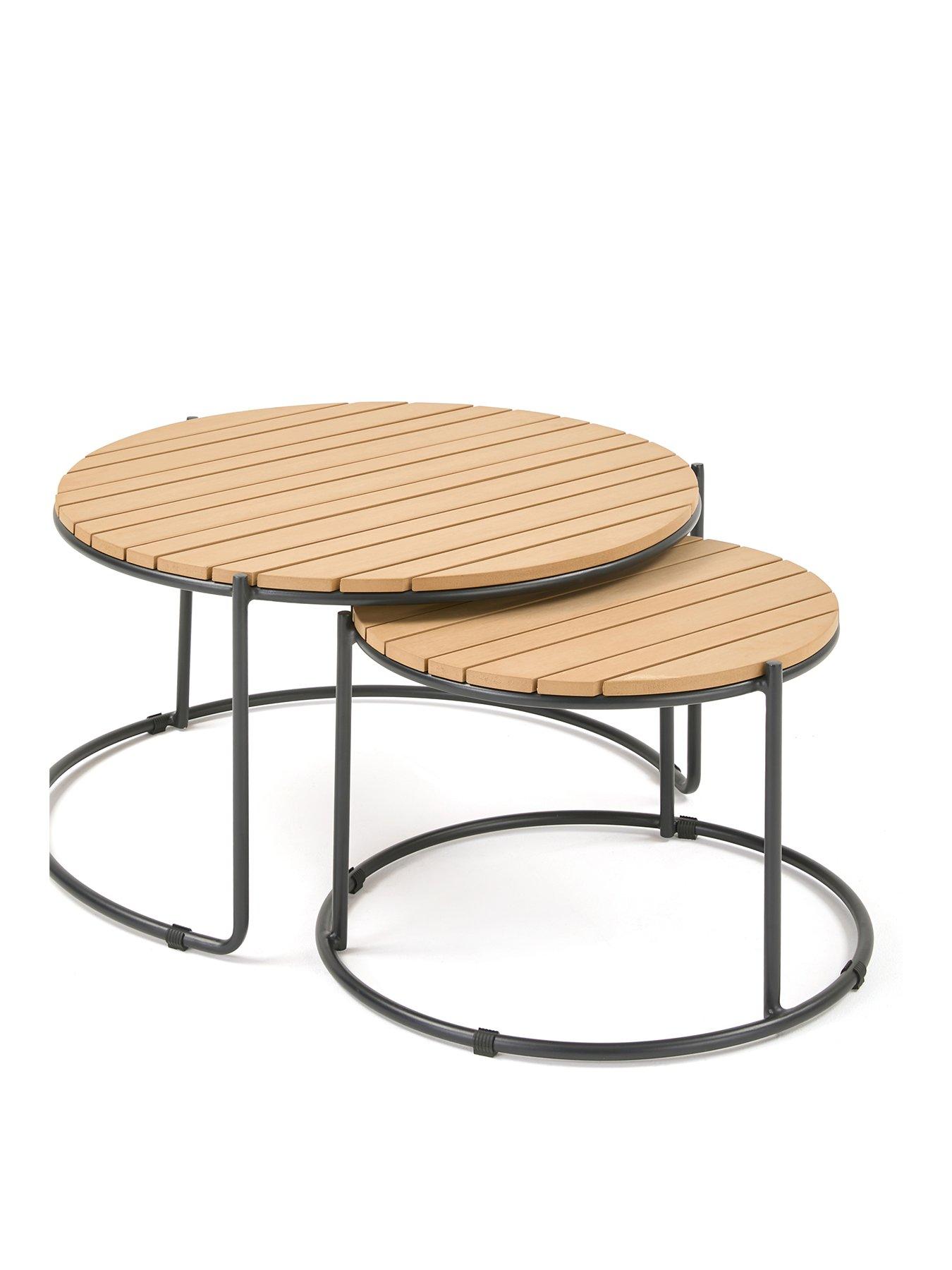 Harbour Set of 2 Nested Tables (Polywood) | Very
