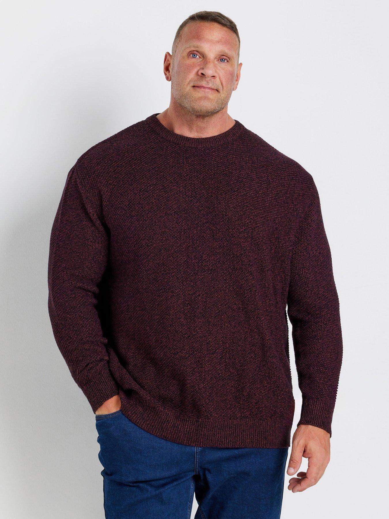 Men's Big & Tall Jumpers | Very