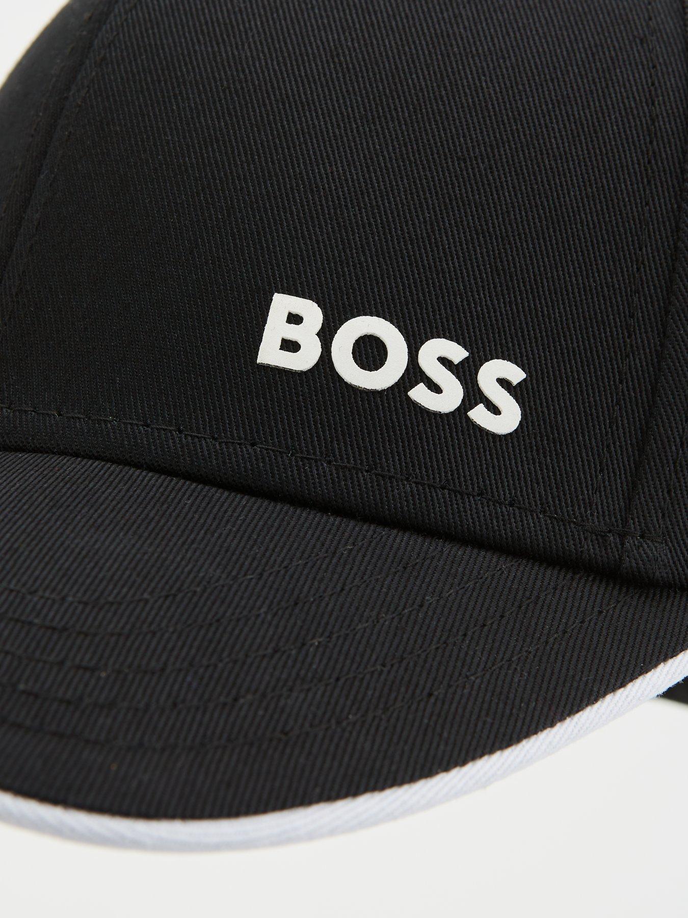 BOSS Bold Small Logo Baseball Cap- Black | Very