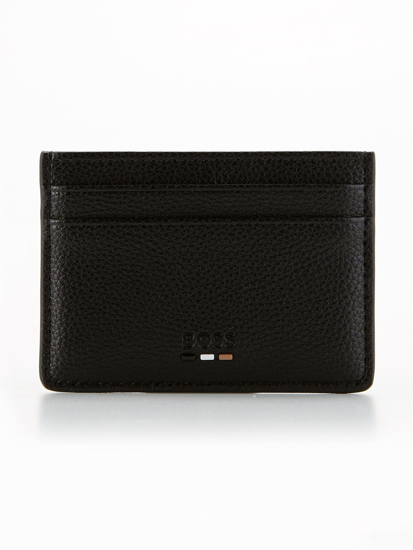 BOSS Ray Corporate Logo Card Holder- Black | Very