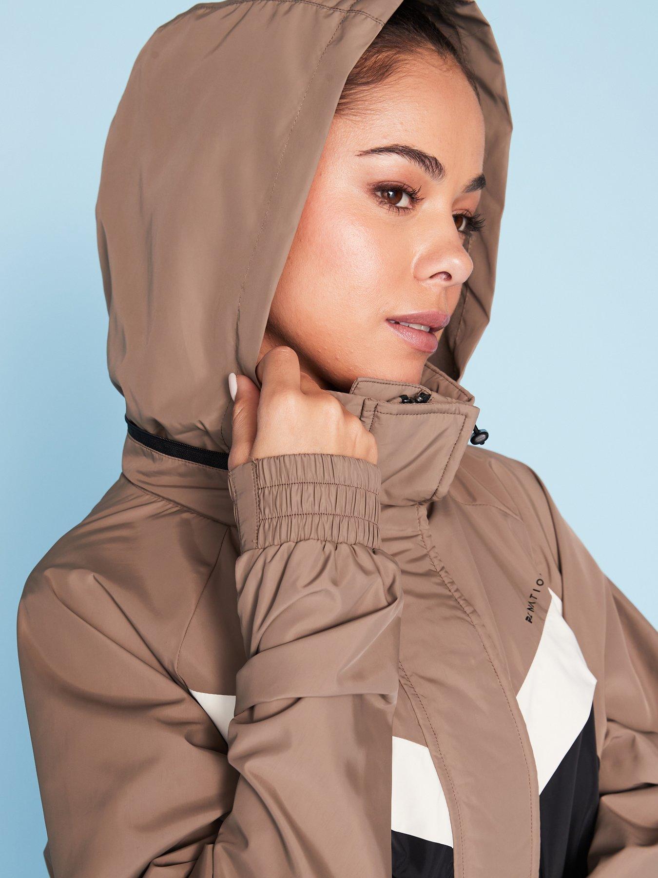 P.E Nation Womens Training Technique Quilt Jacket - Brown | Very