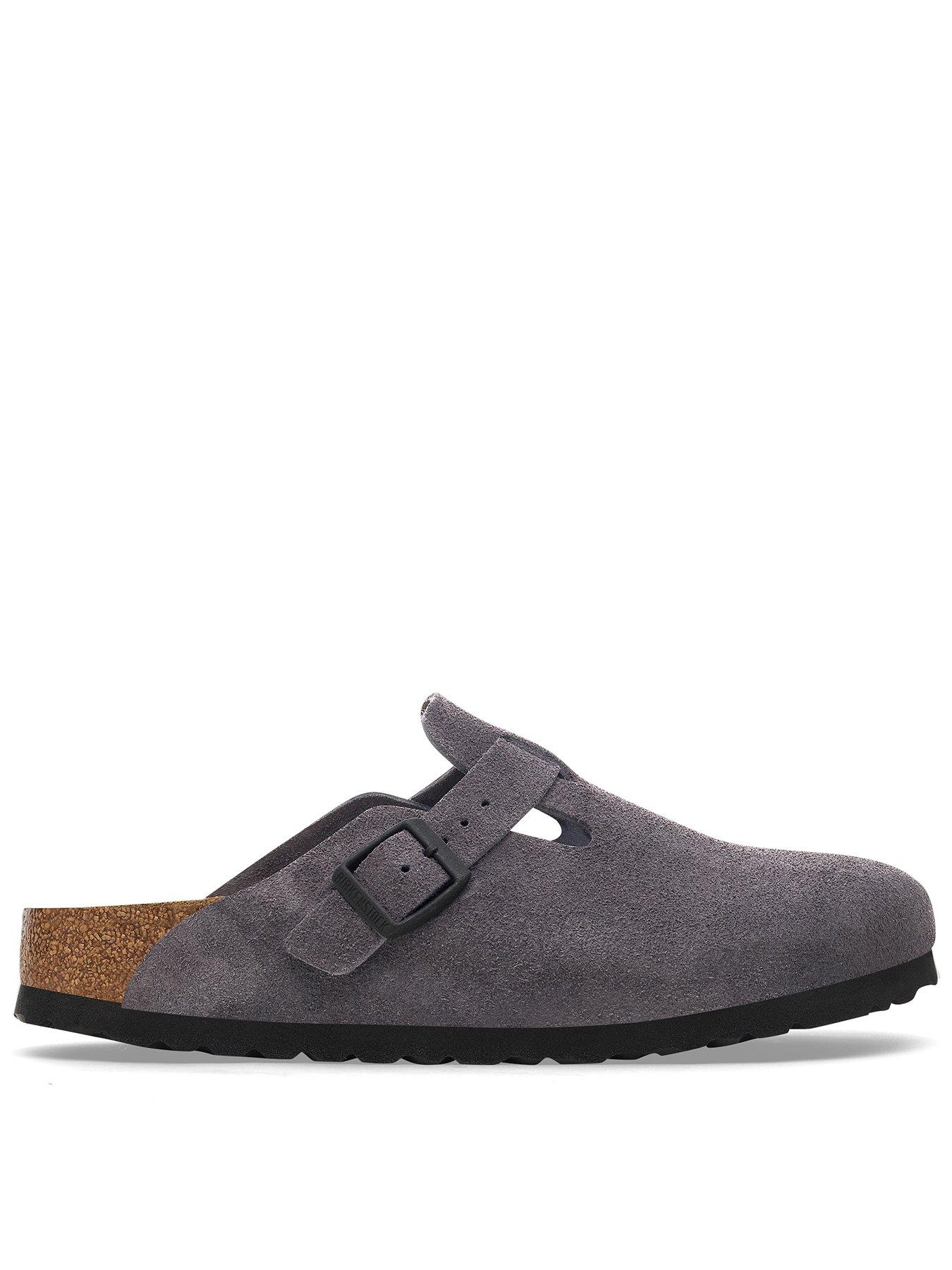 Birkenstock Boston Suede Clog - Velvet Grey | Very
