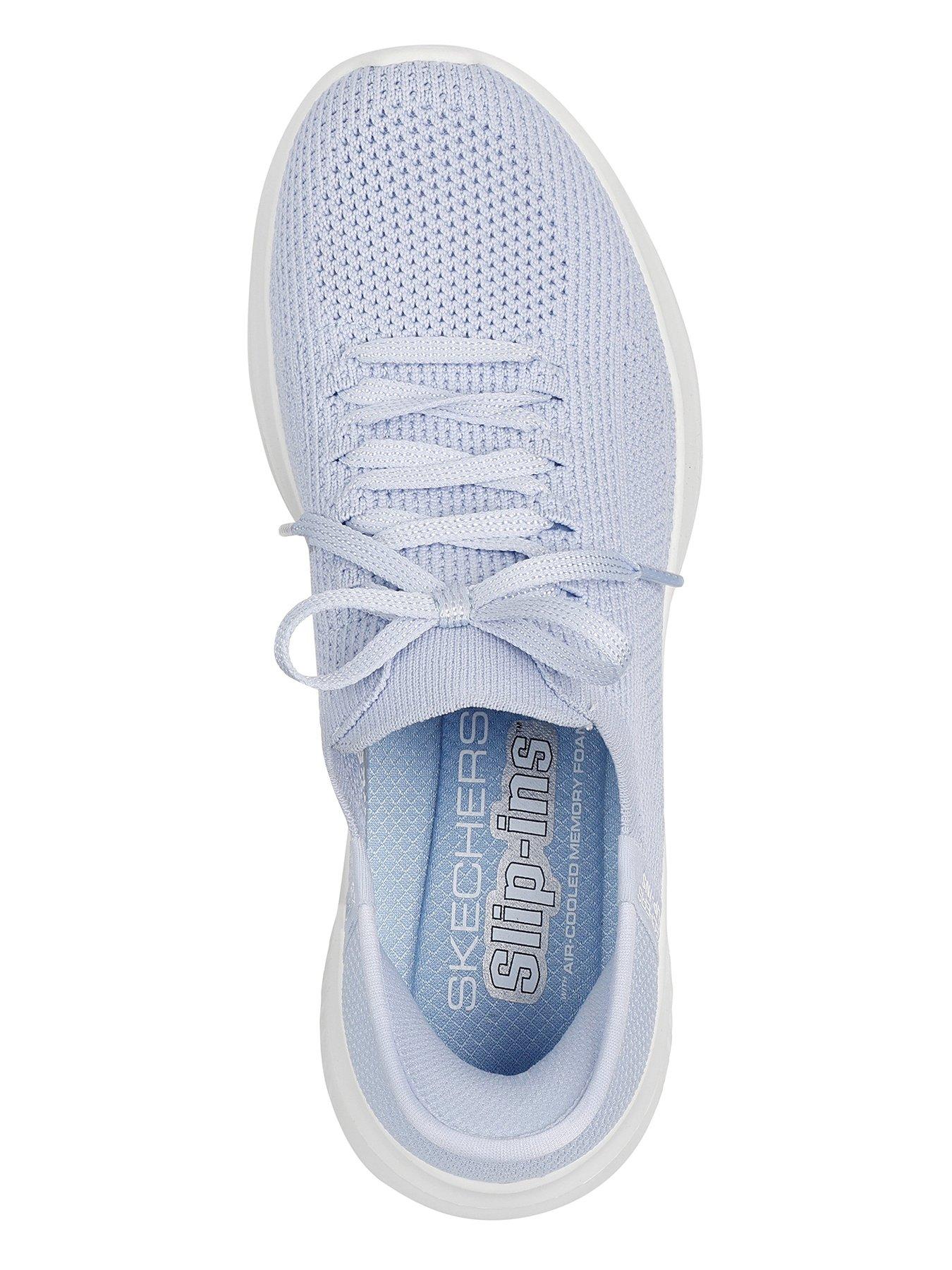 Skechers Ultra Flex 30 Engineered Stretch Knit Fixed Laced Slip-Ins W ...