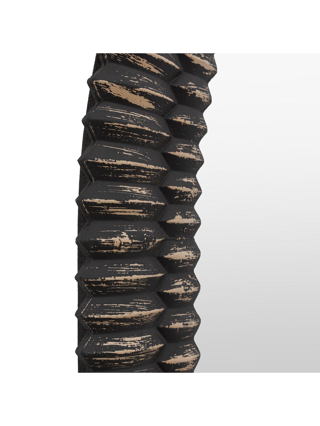 Gallery Direct Pimlico Arch Mirror Black 1200x1000mm | Very